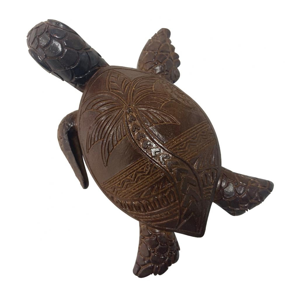 Decorative Resin Sea Turtle Statue,Lovely Baby Seaturtle Figurine,Wild ...