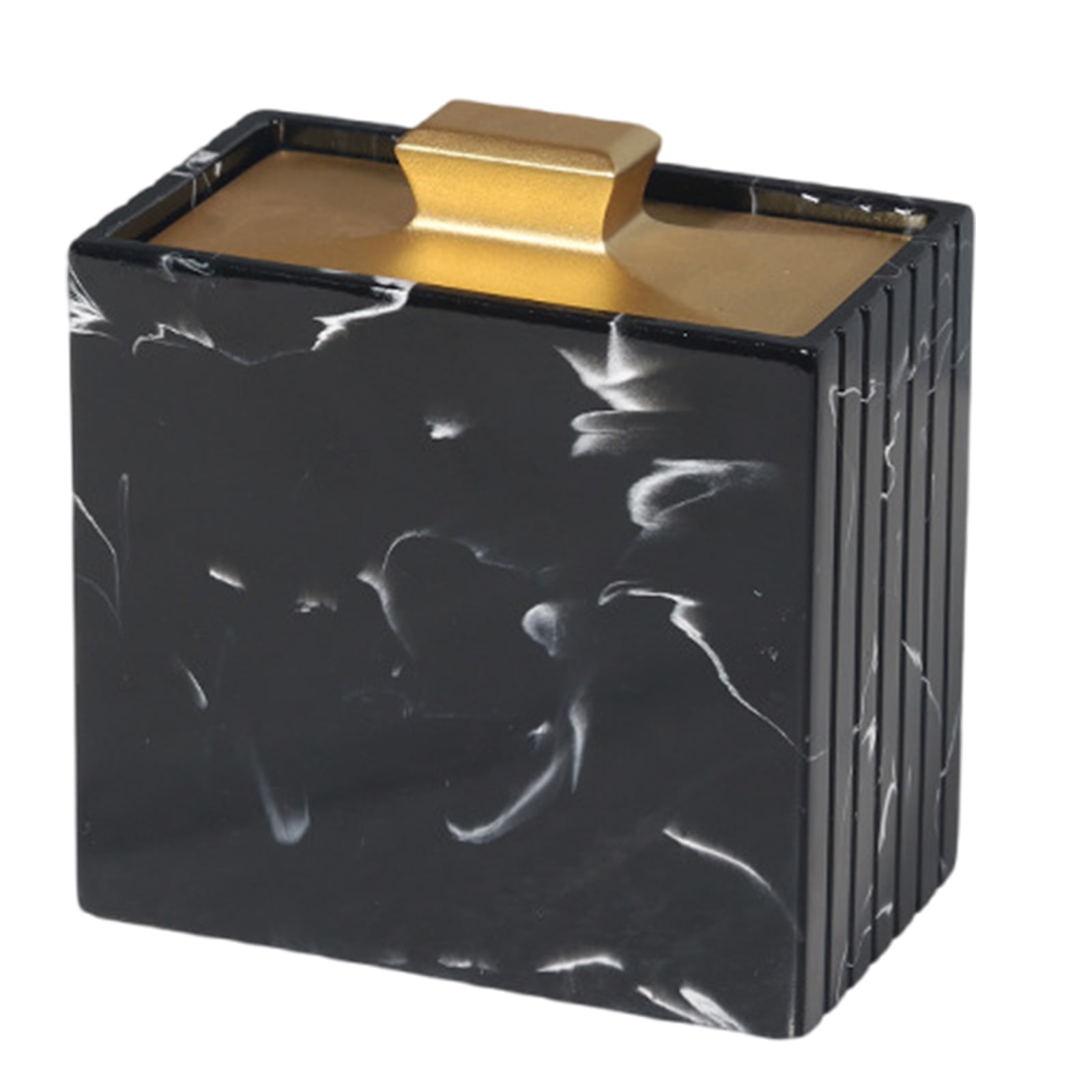 Decorative Resin Toothpick Container With Secure Cover For Restaurants ...