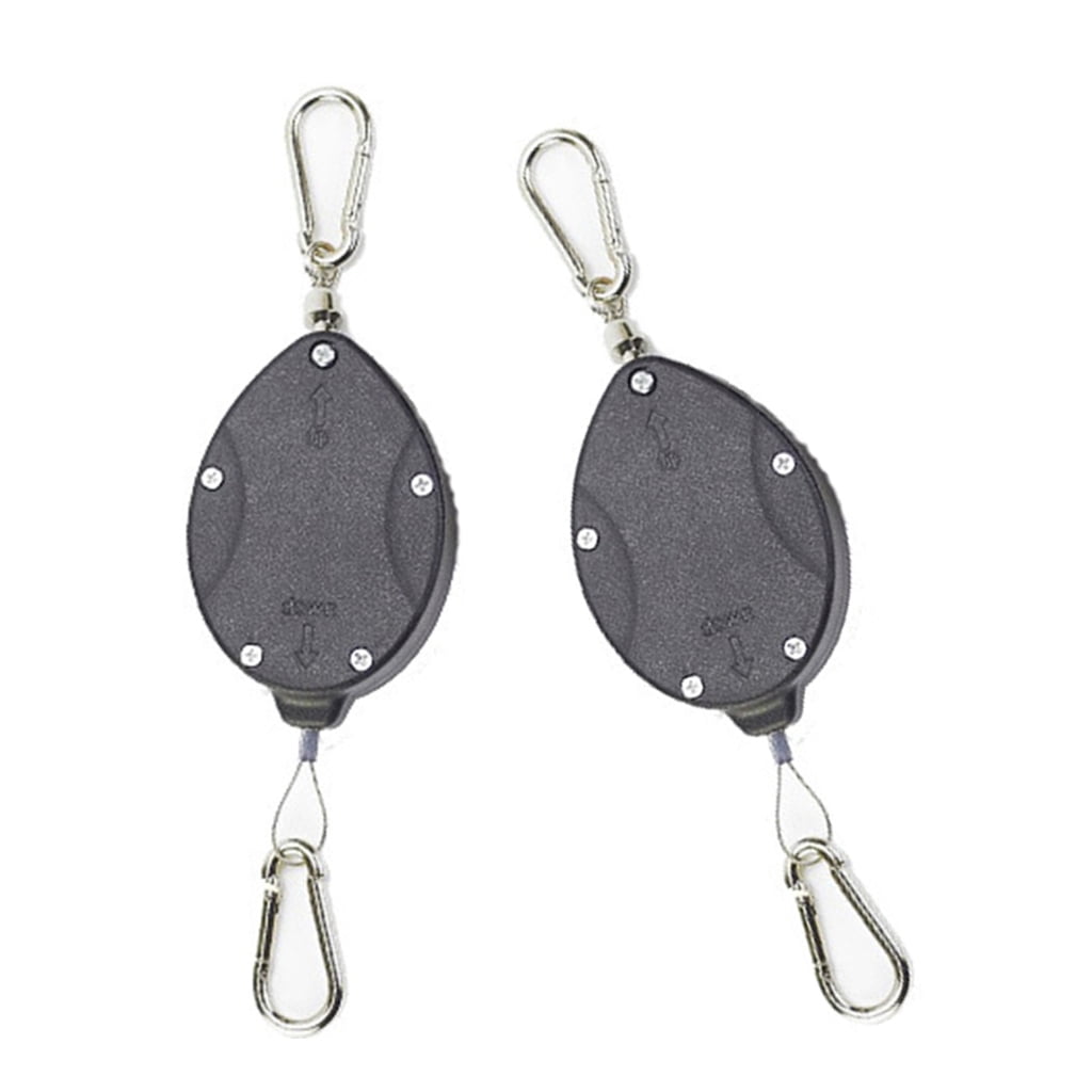 Decorative Retractable Hooks for Indoor and Outdoor Plant Displays with ...