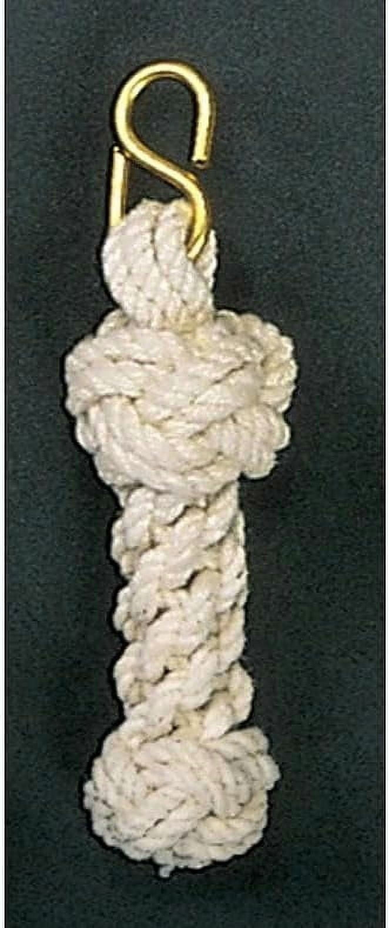 Decorative Rope Bell Pull – Handwoven Rope Accent with Brass Hook for ...