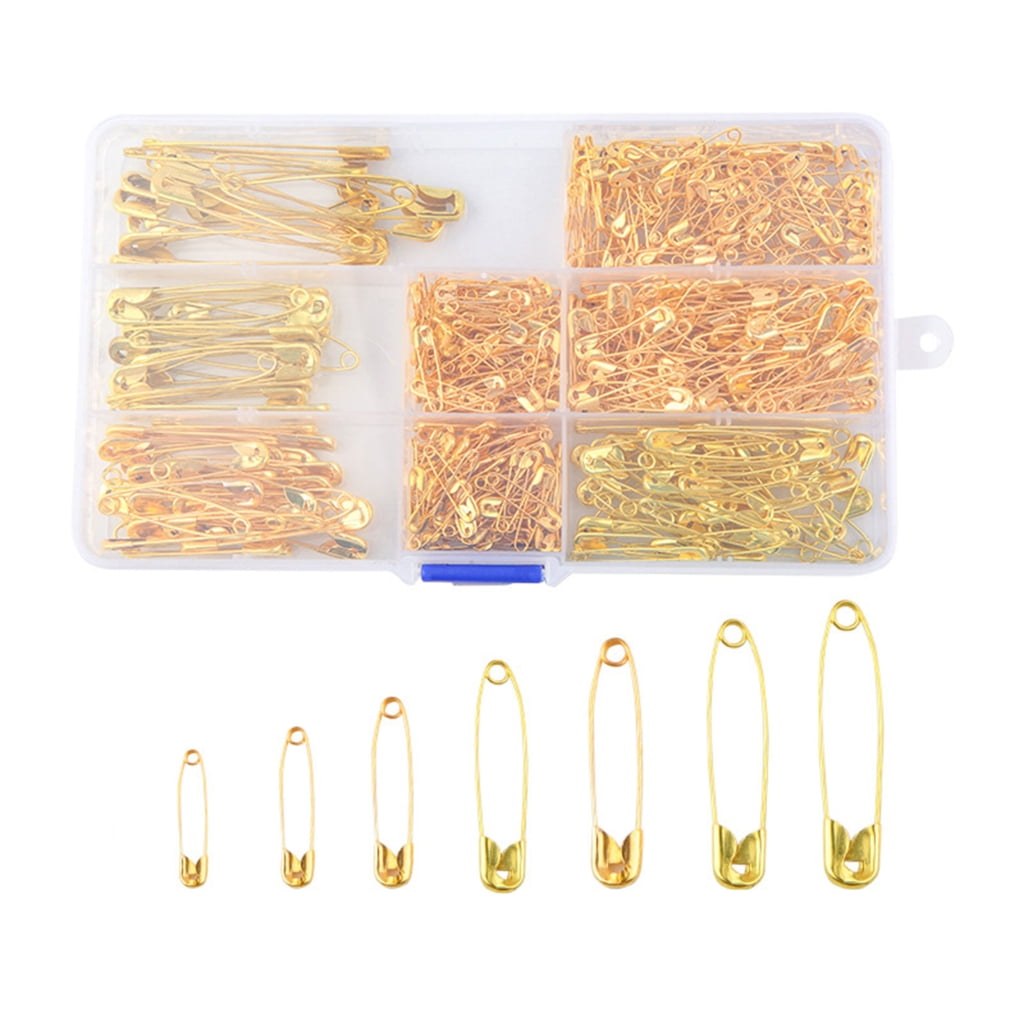 Decorative Safety Pins Metal Safety Pins Small Brooch Set for Sewing ...
