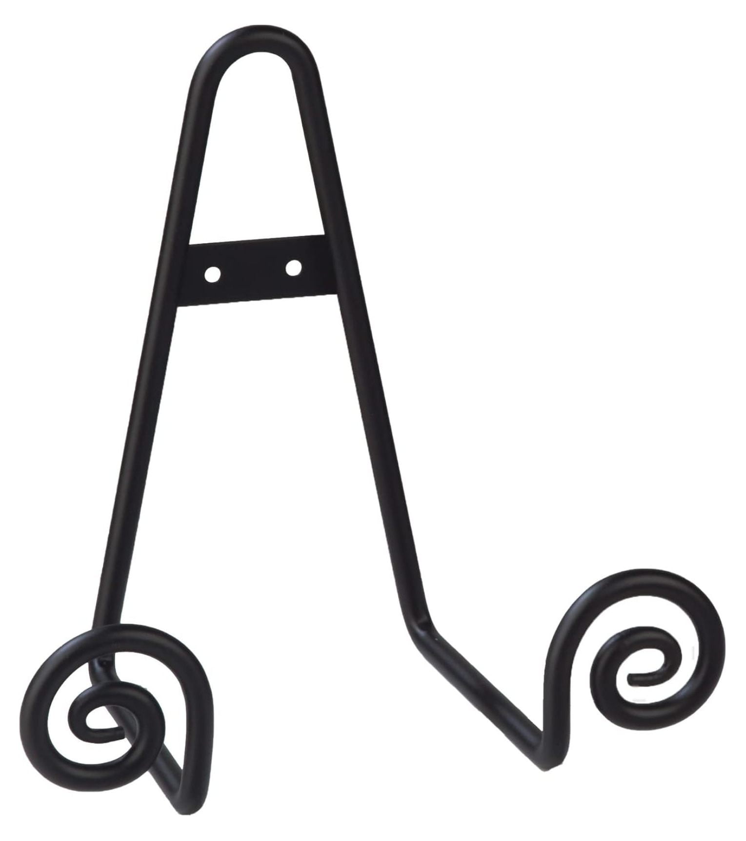 Decorative Scroll Rack, Large Black Display (4.5 Inch Depth ...