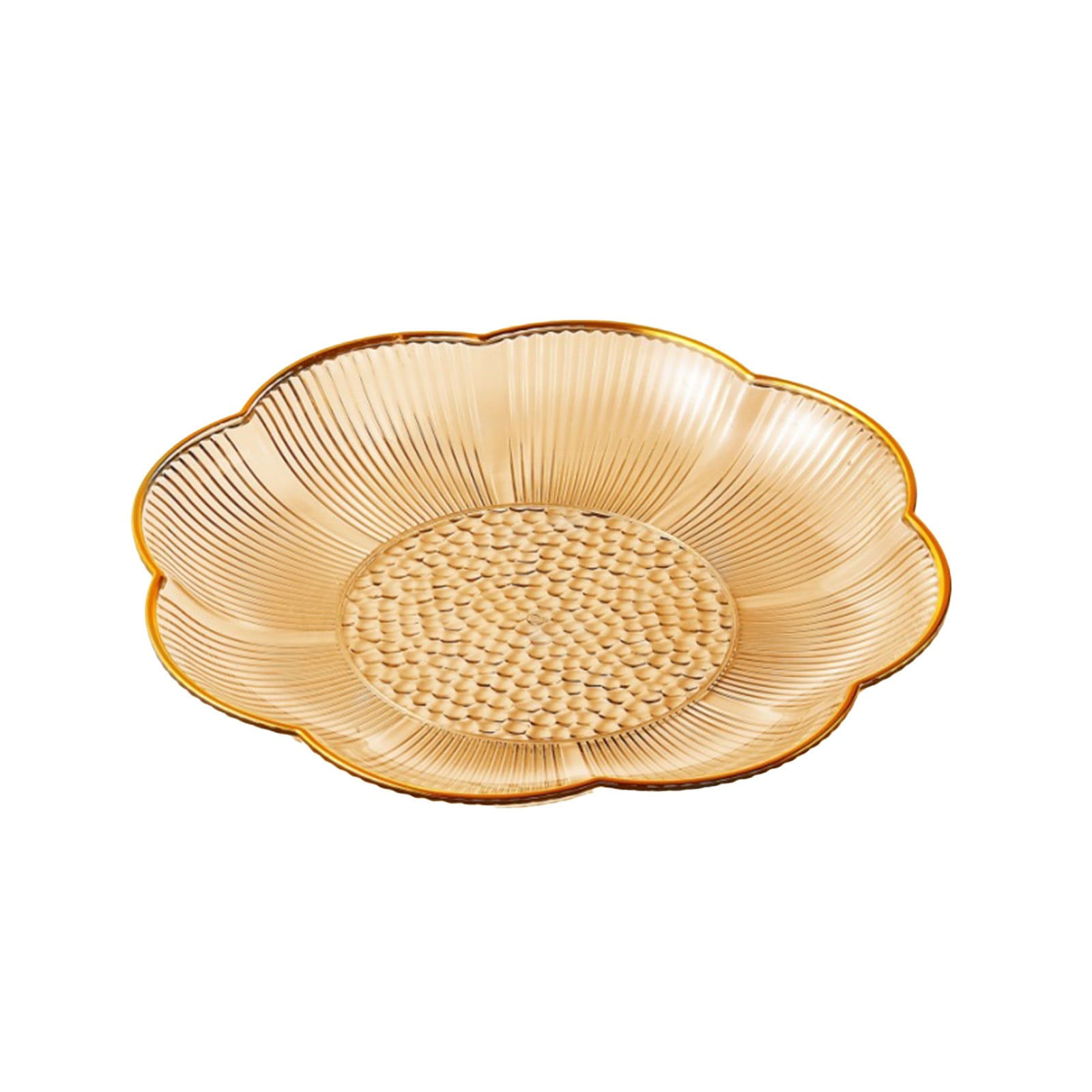 Decorative Serving Tray Round Food Tray Coffee Table Tray Plastic Tray ...