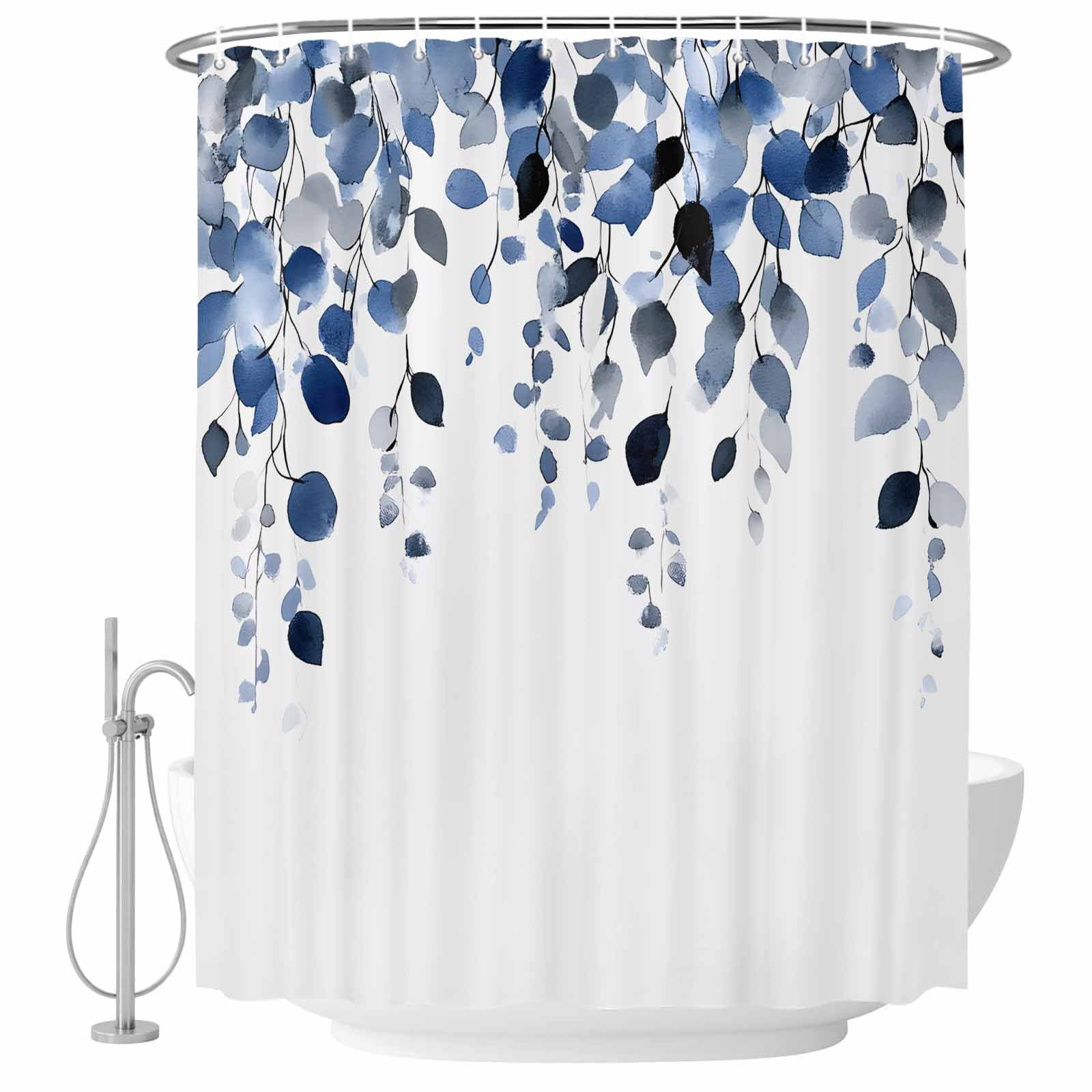Decorative Shower Curtain Farmhouse Polyester Fabric Waterproof Bath ...
