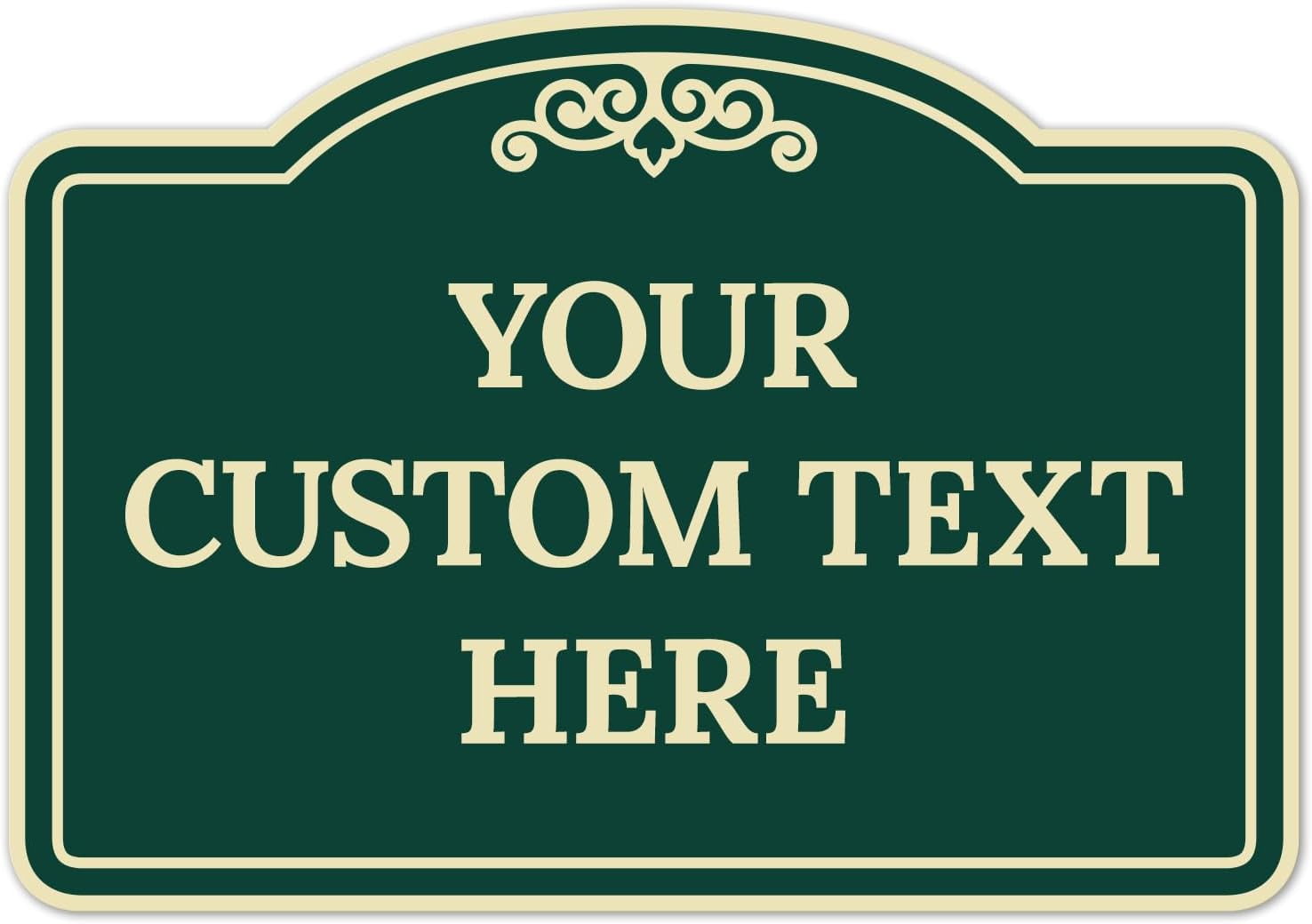 Decorative Sign, Metal Sign for Business, Driveway, Home, Airbnb ...