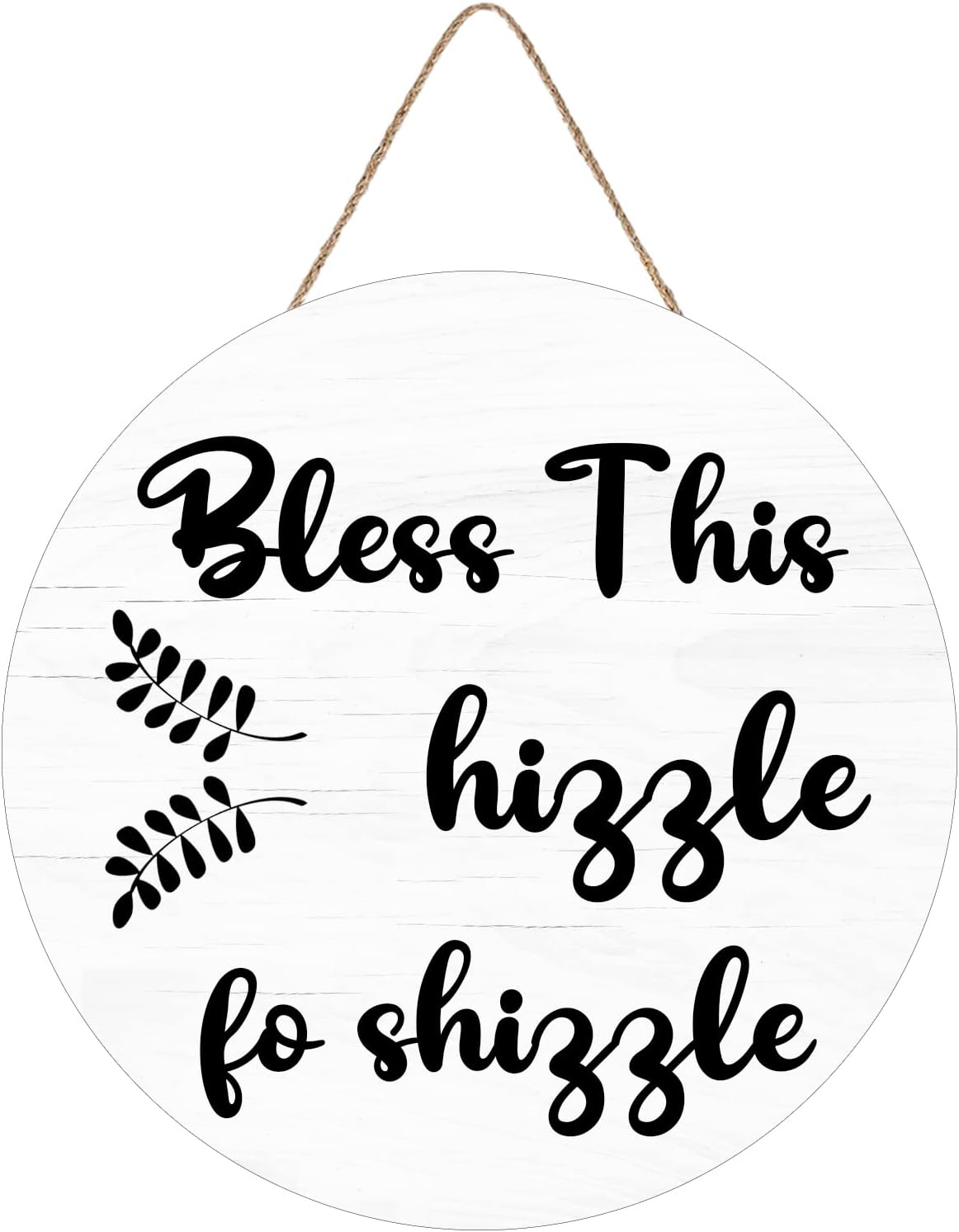 Decorative Signage, Wooden Door Sign for Front Porch, 'Bless This ...