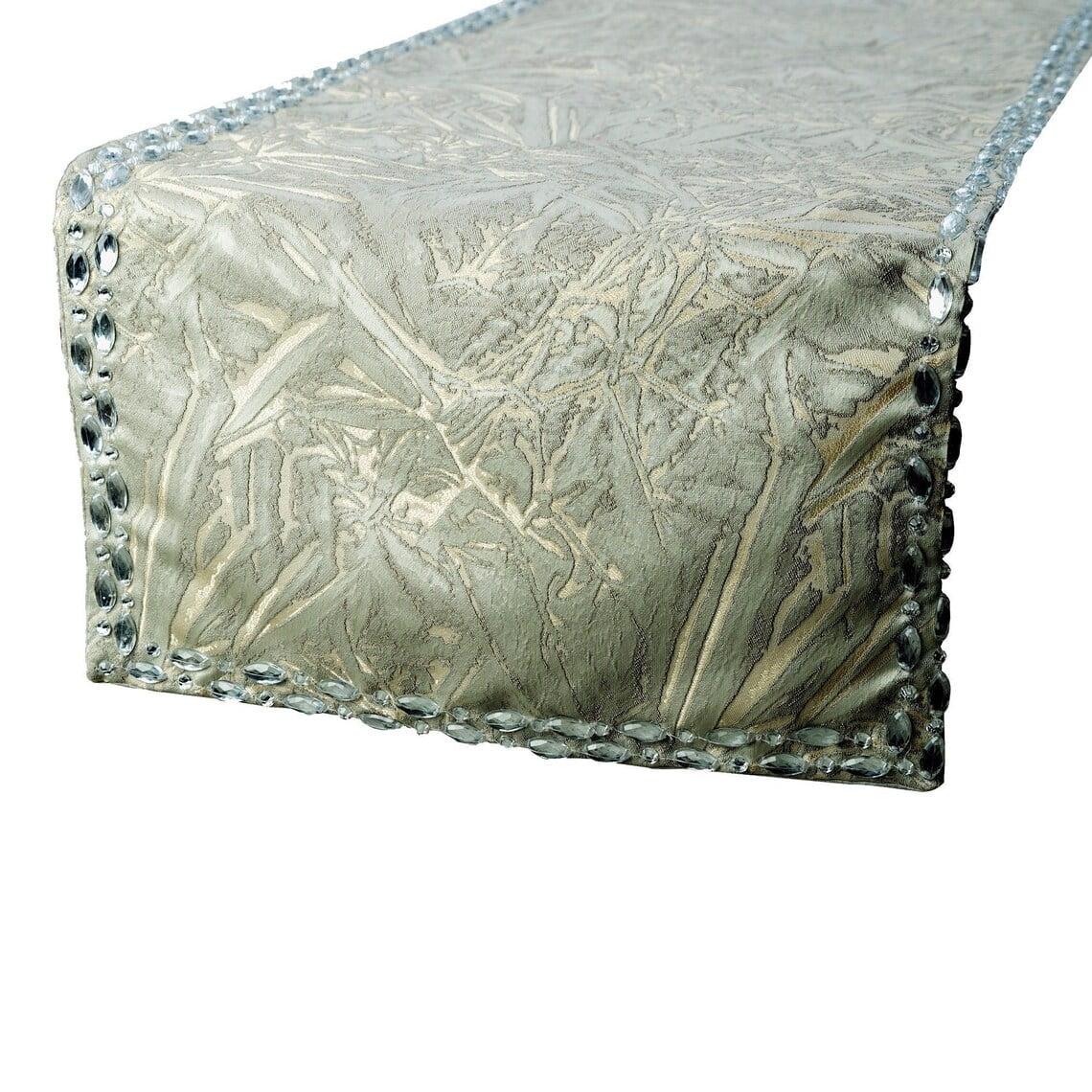 Decorative Silver Table Runner 8 - 10 Seater Table Runner (16 x 120 ...