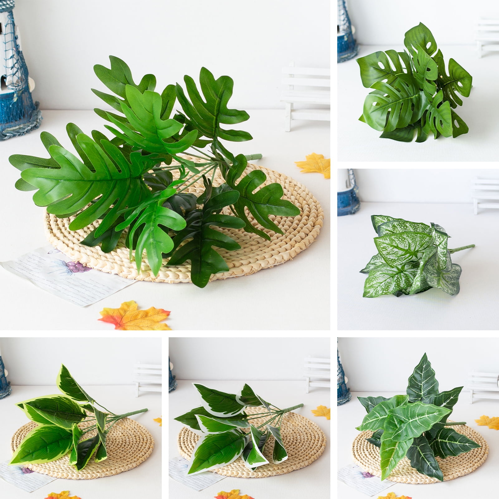 Decorative Simulation Plant Realistic Vivid Clear Vines Flower ...