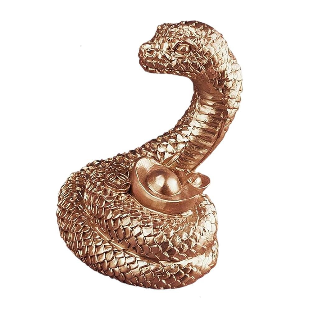 Decorative Snake Statue Perfect For New Years Celebration for Wealth ...