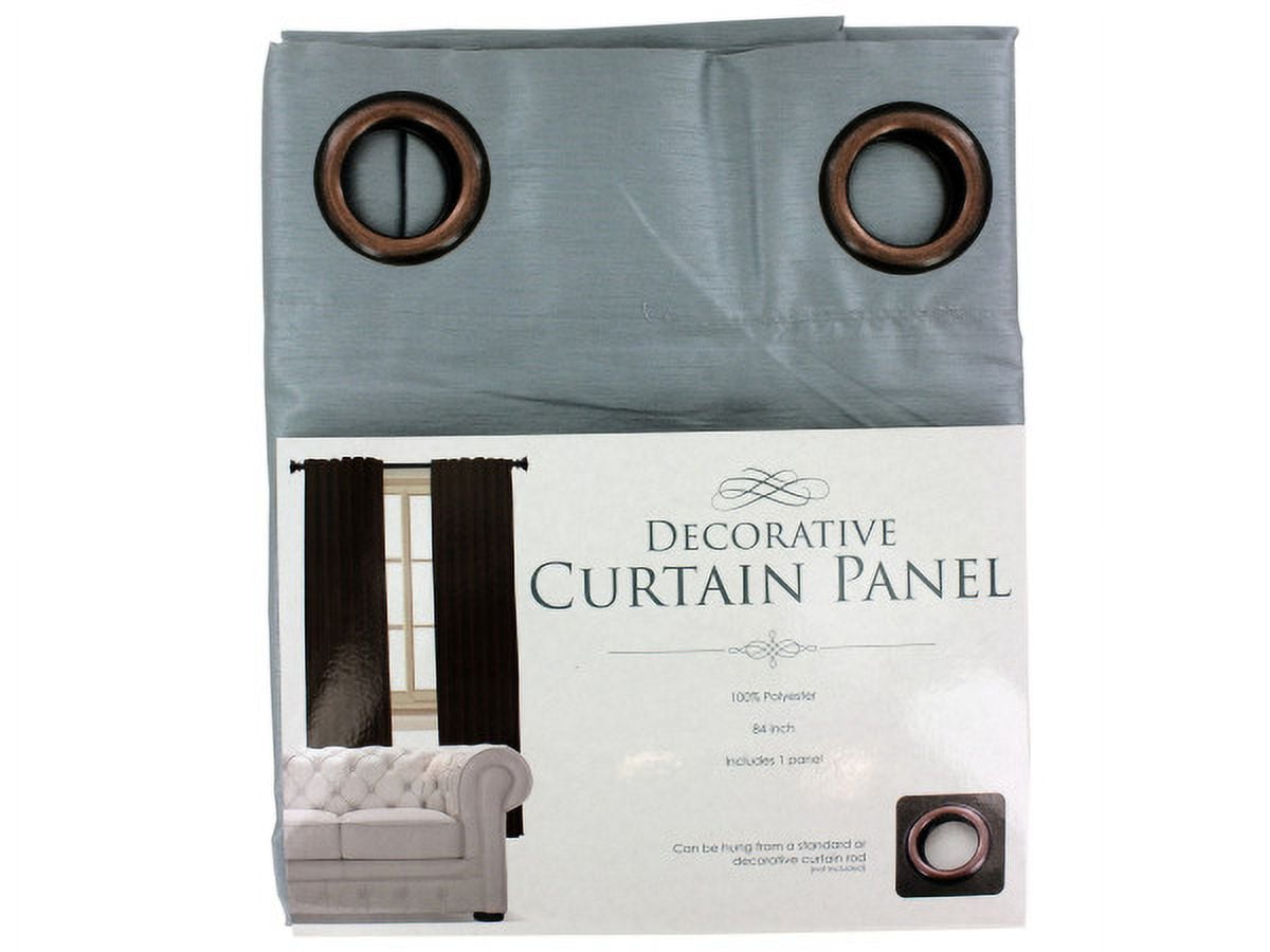 Decorative Solid Color Curtain Panel - Walmart.com