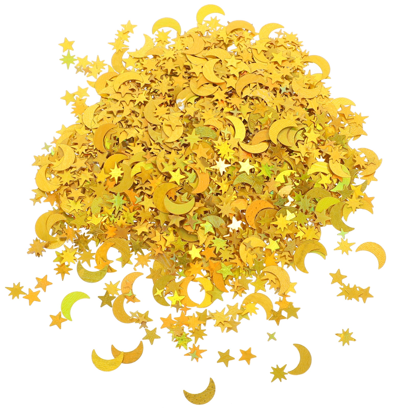 1 Bag Star and Moon Confetti Table Scatter Decorative Party Decor Mixed ...