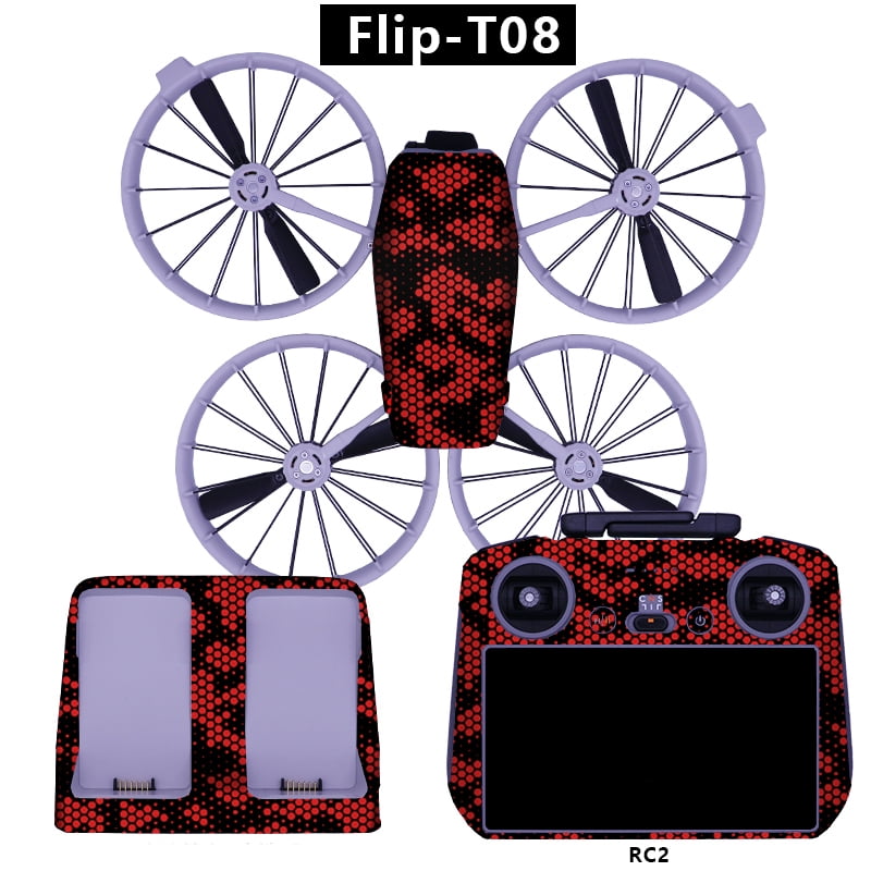 Decorative Sticker Skin Decal Kit for DJI flip,Waterproof Skin Sticker ...