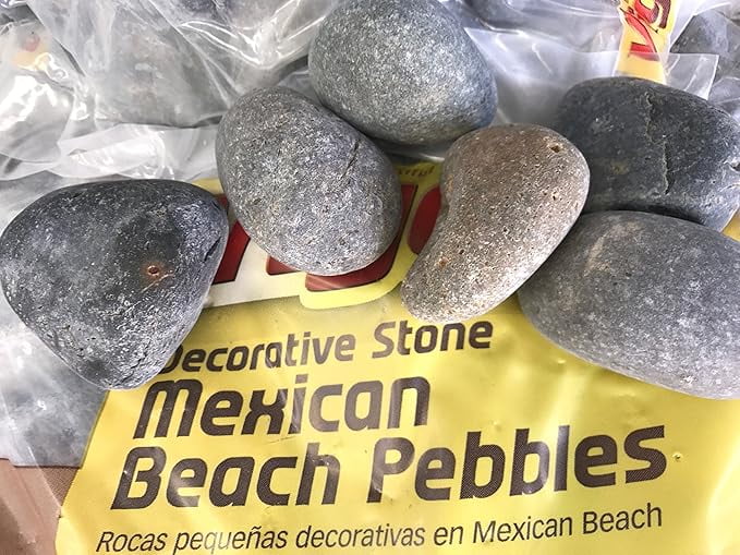 Decorative Stone Mexican Beach Pebbles 5 LBS - Walmart.com
