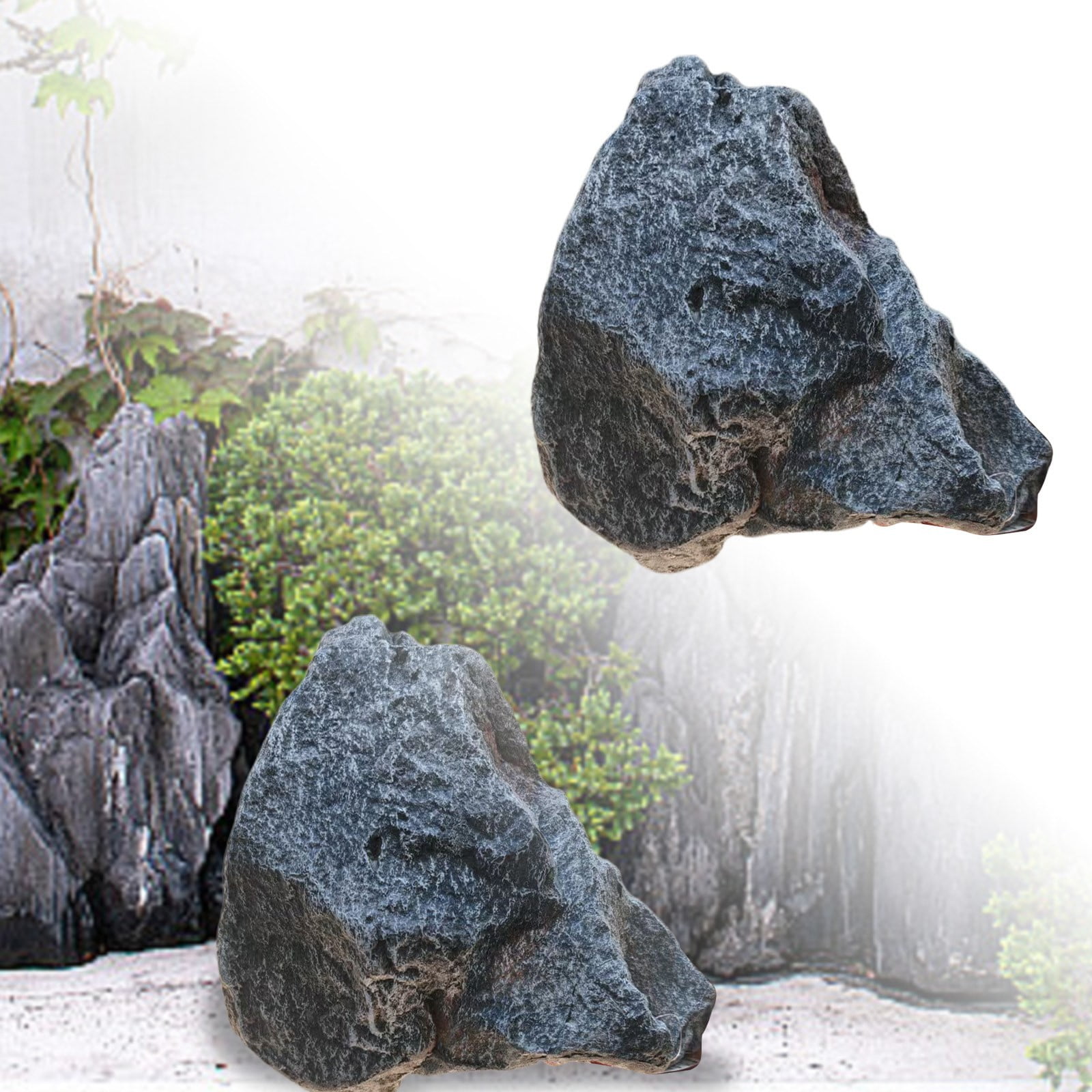 Decorative Stones For Outdoor Garden Decoration Realistic Rocks Ideal ...