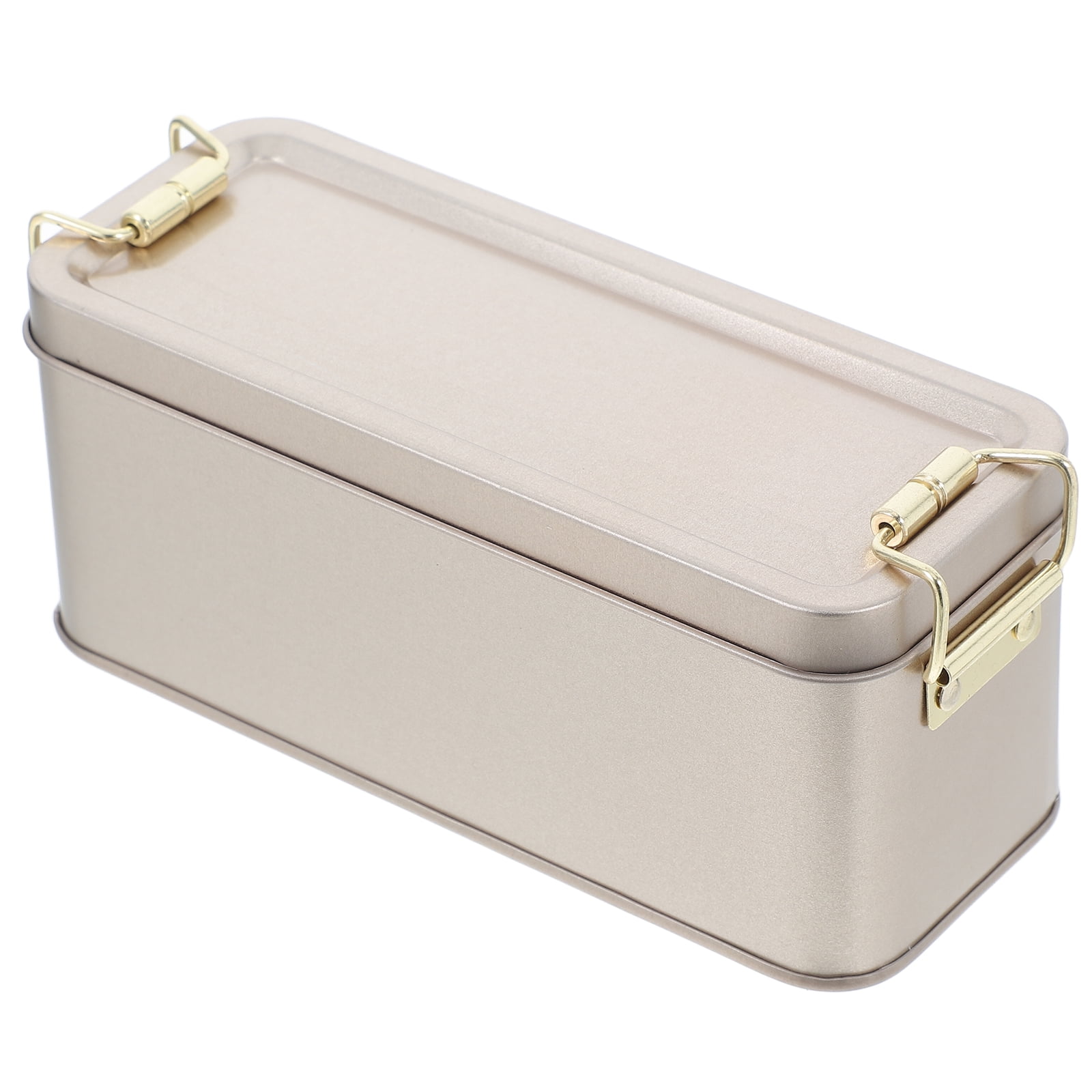 Decorative Storage Container Tin Container Home Office Rectangular iron ...