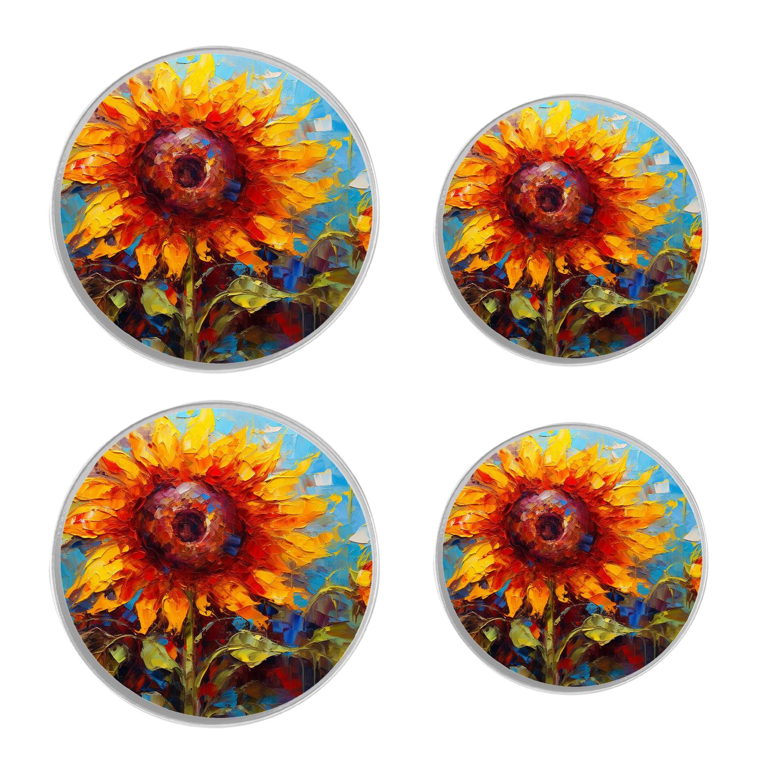 Decorative Stove Burner Covers 4 Pcs Decorative Electric Stove Burner ...