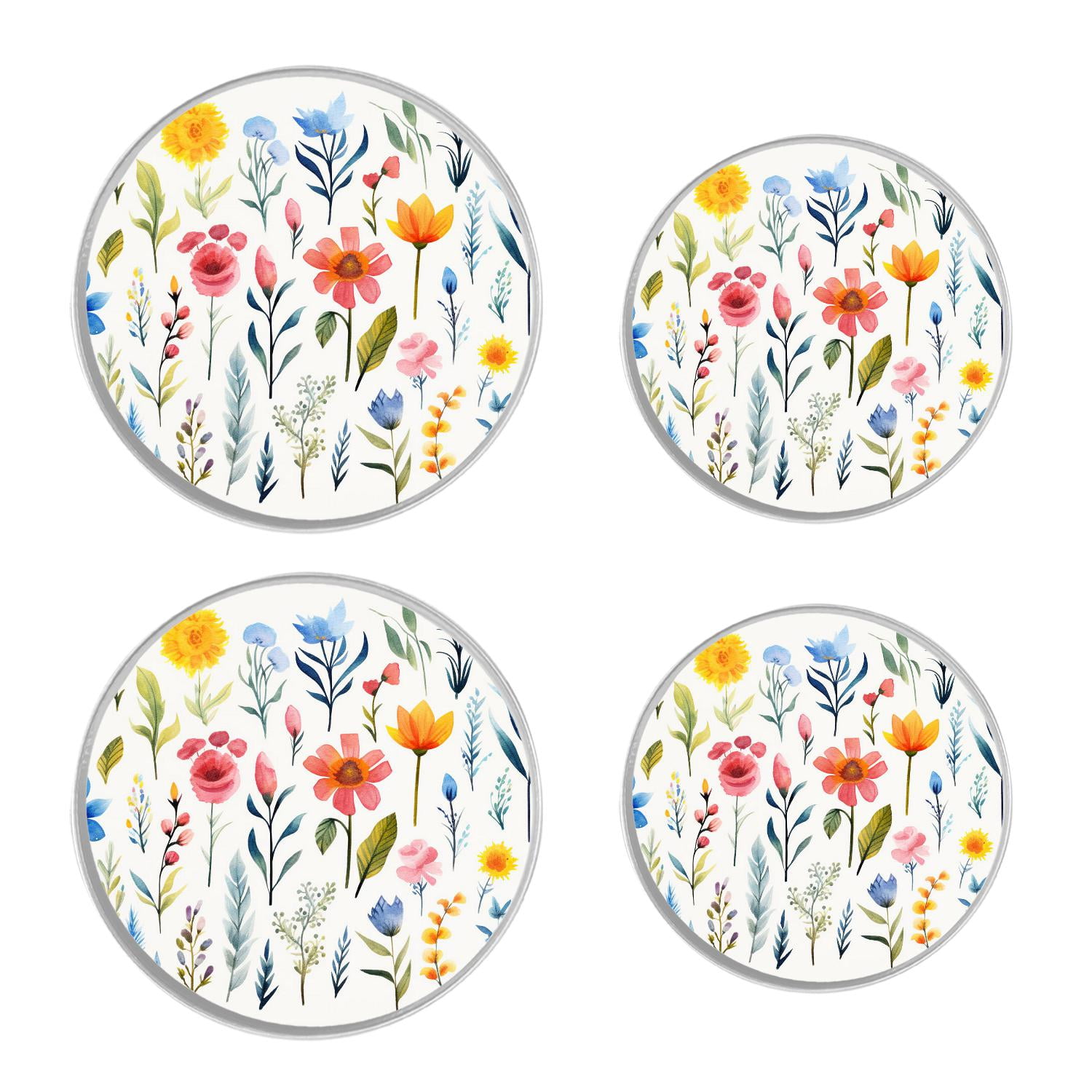 Decorative Stove Burner Covers 4 Pcs Decorative Electric Stove Burner ...