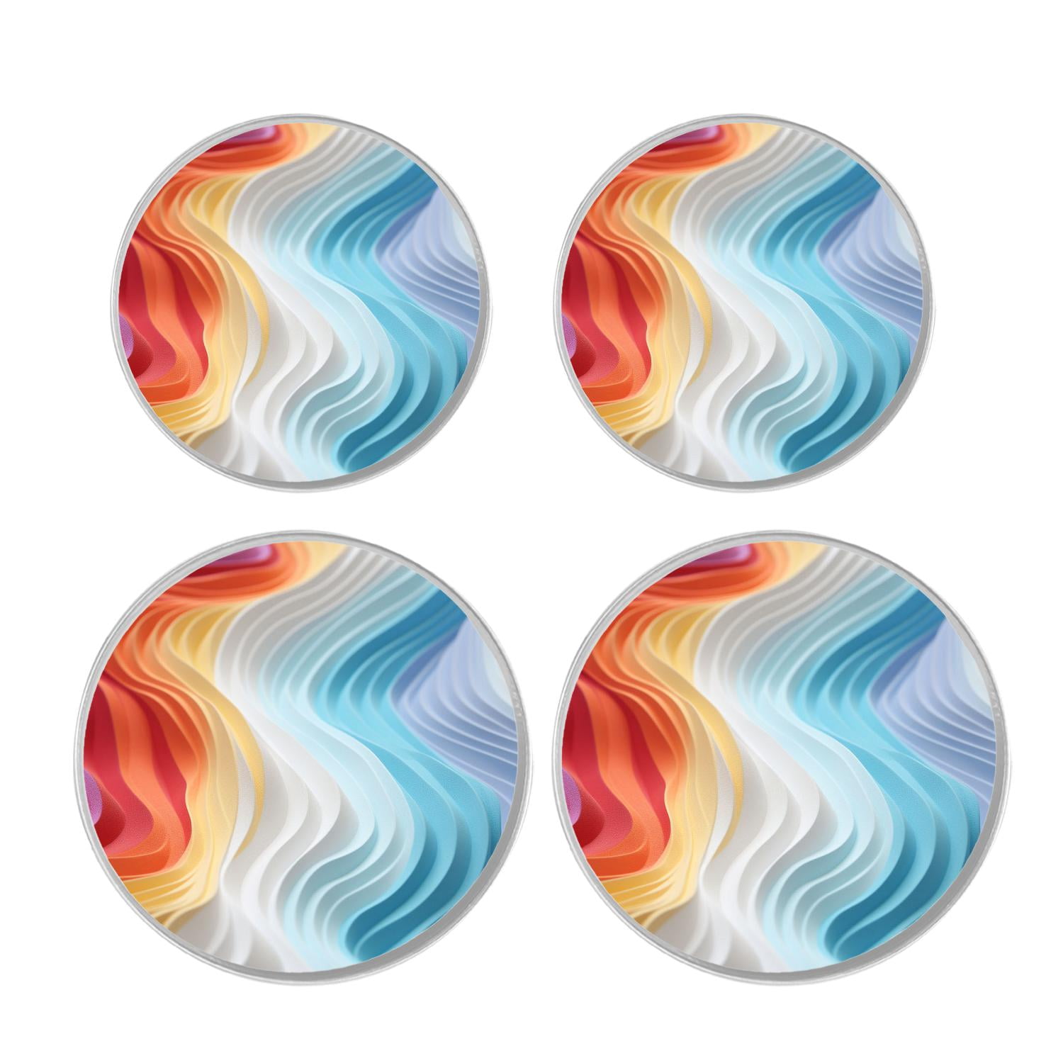 Decorative Stove Burner Covers 4 Pcs Metal Gas Stove Burner Cover 8Inch ...