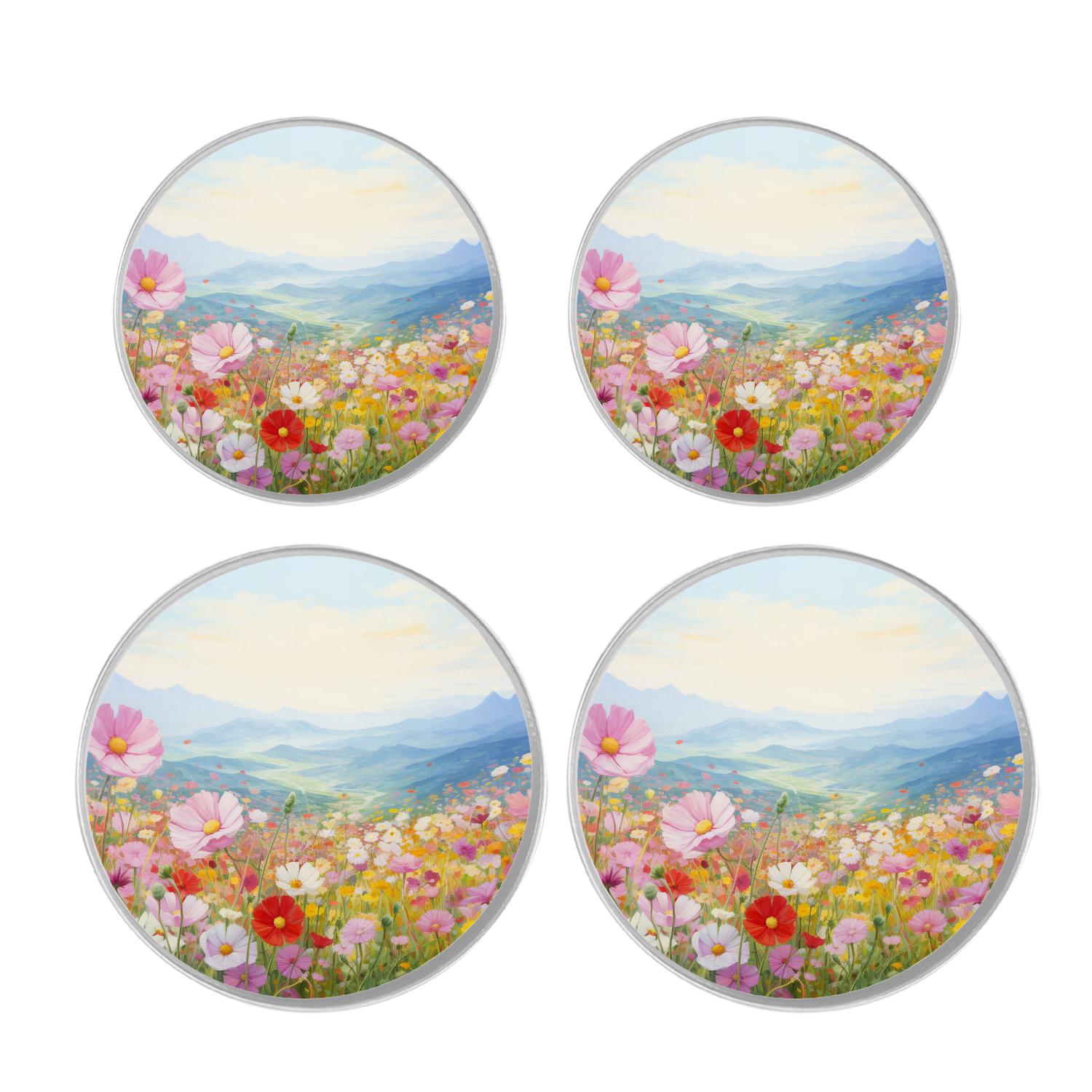 Decorative Stove Burner Covers 4 Pcs Metal Gas Stove Burner Cover 8Inch ...