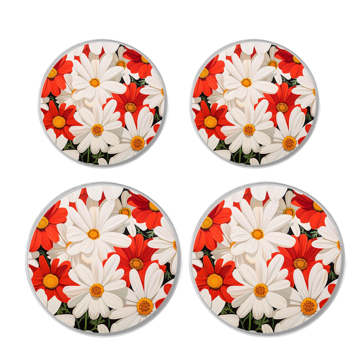 Decorative Stove Burner Covers 4 Pcs Metal Gas Stove Burner Cover 8Inch ...