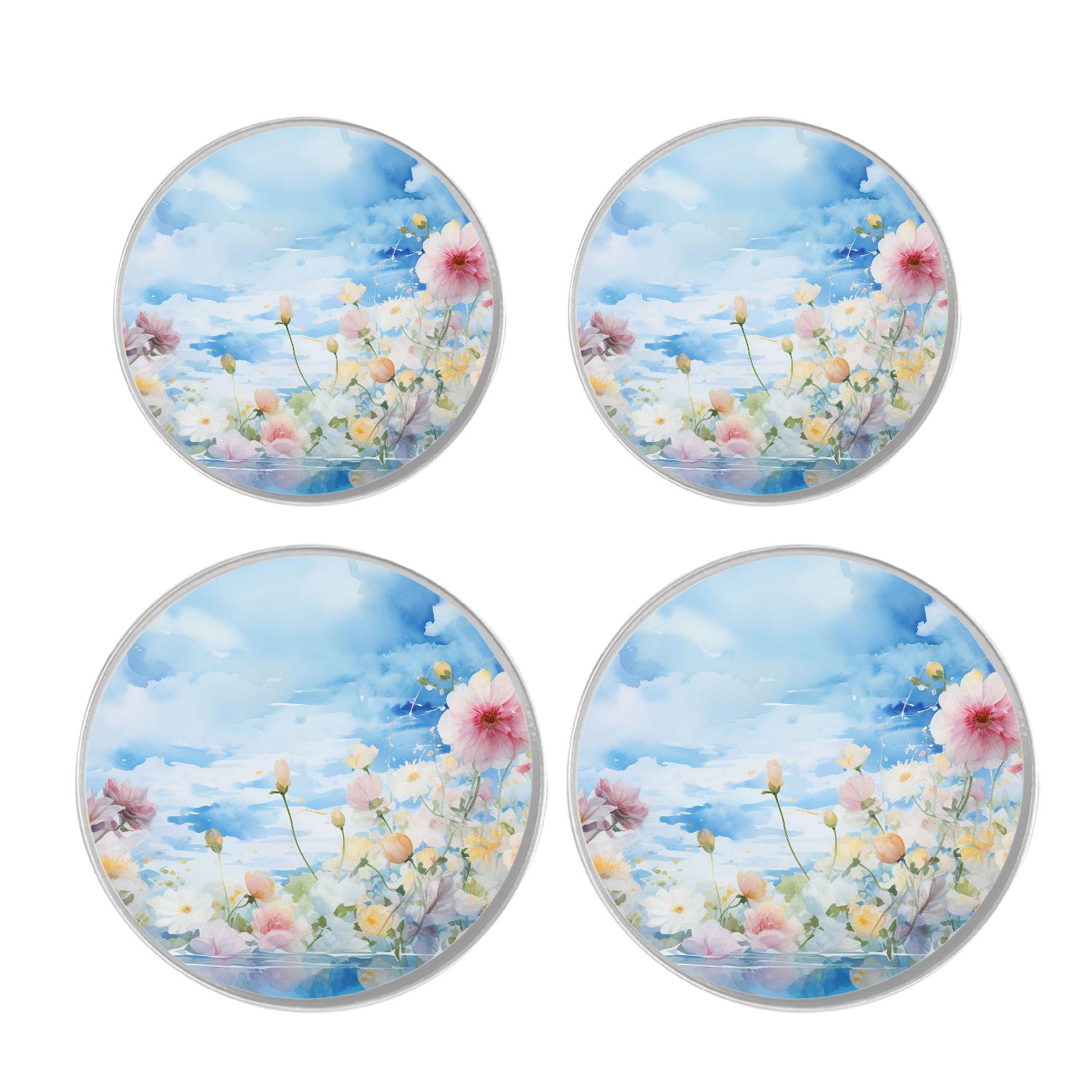 Decorative Stove Burner Covers 4 Pcs Metal Gas Stove Burner Cover 8Inch ...