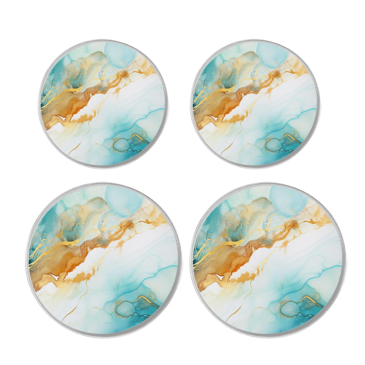 Decorative Stove Burner Covers 4 Pcs Metal Gas Stove Burner Cover 8Inch ...