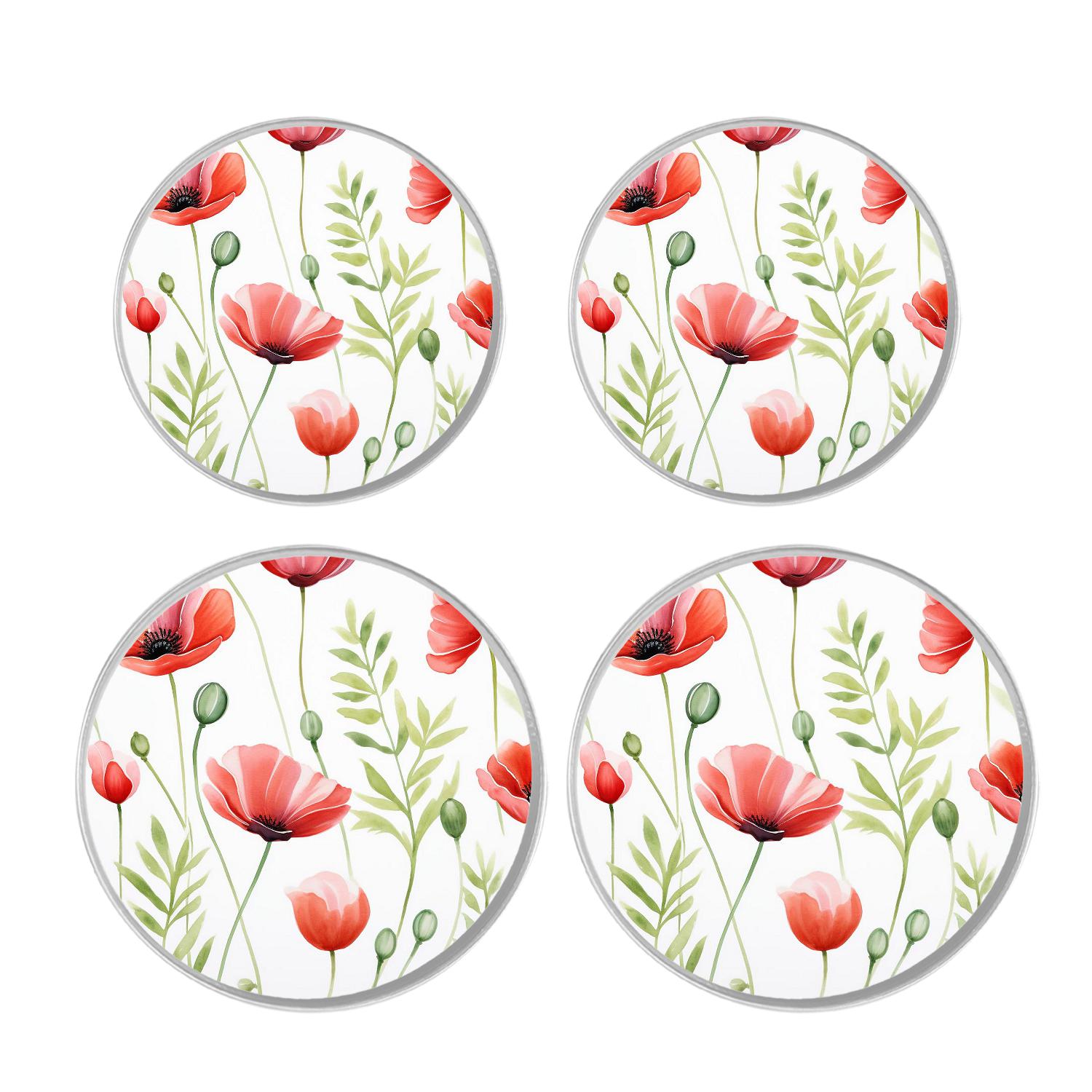 Decorative Stove Burner Covers 4 Pcs Metal Gas Stove Burner Cover 8Inch ...