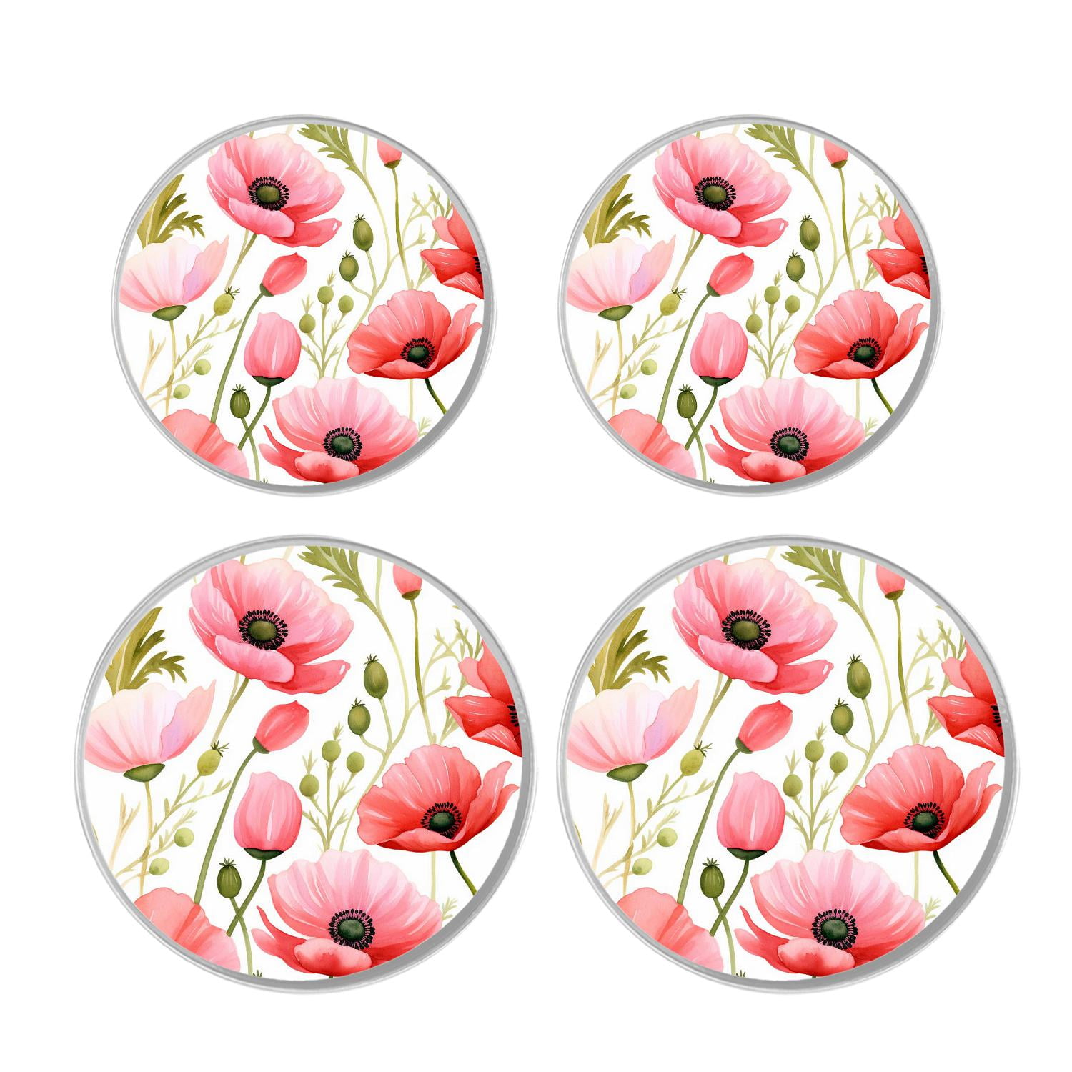 Decorative Stove Burner Covers 4 Pcs Metal Gas Stove Burner Cover 8Inch ...