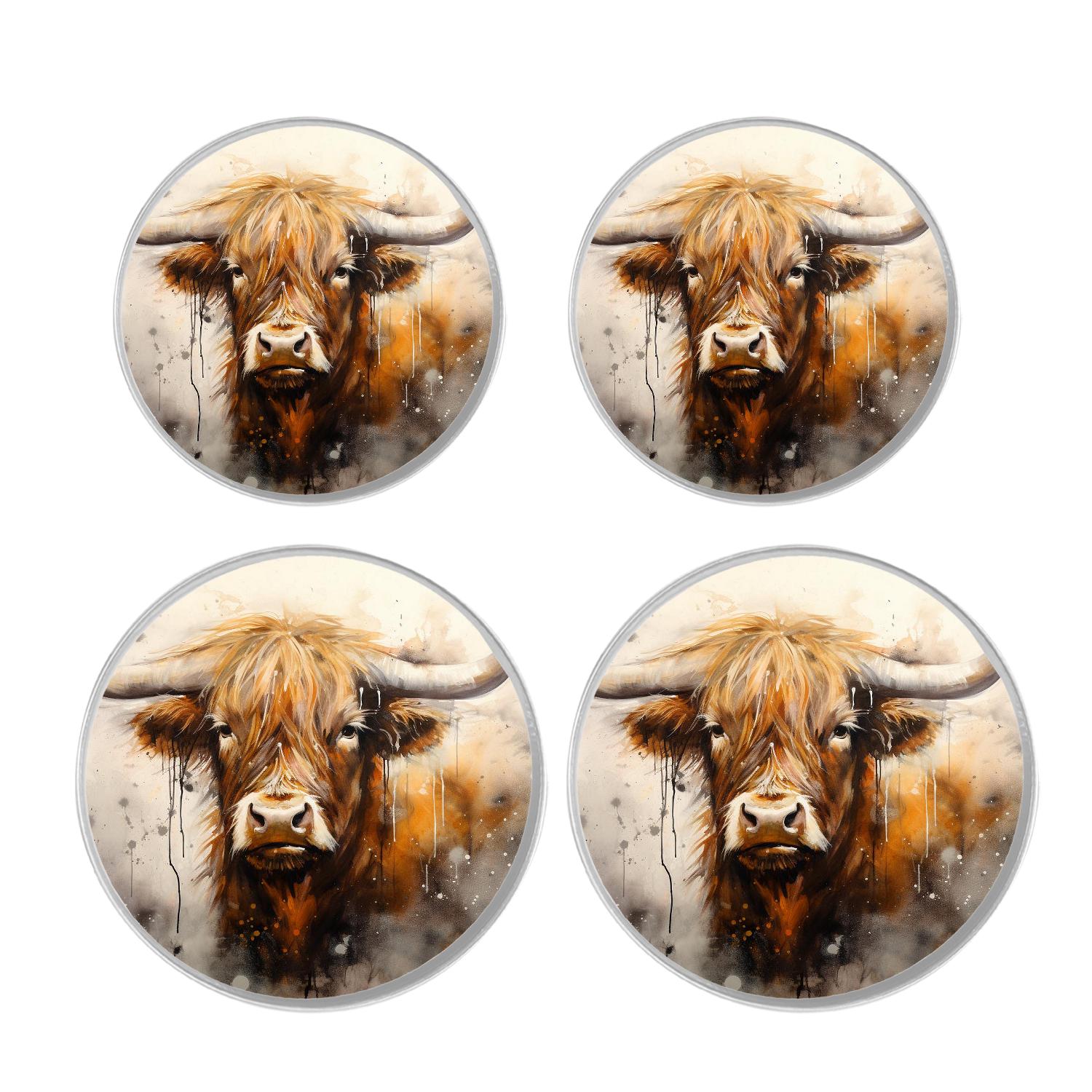 Decorative Stove Burner Covers 4 Pcs Metal Gas Stove Burner Cover 8Inch ...
