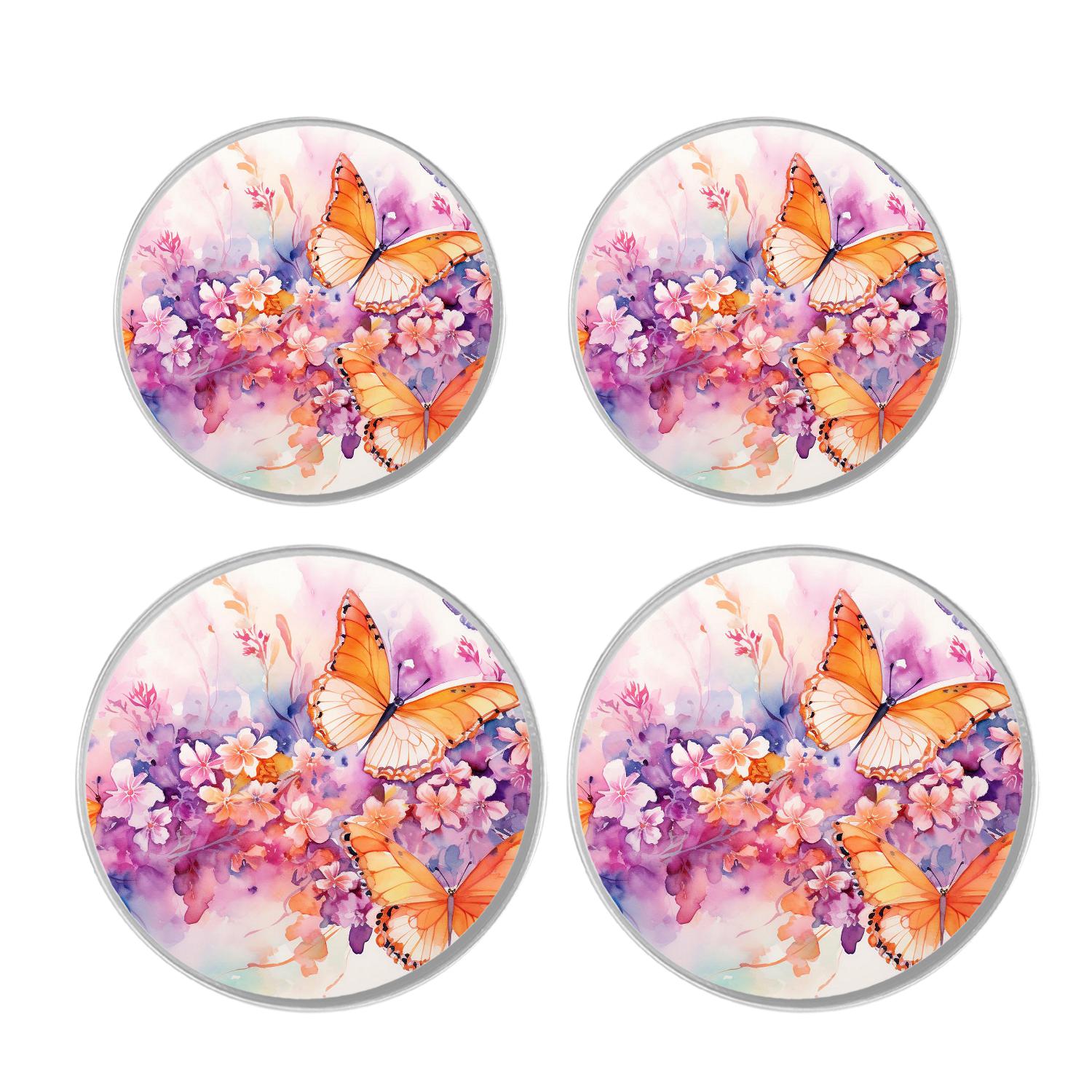 Decorative Stove Burner Covers 4 Pcs Metal Gas Stove Burner Cover 8Inch ...