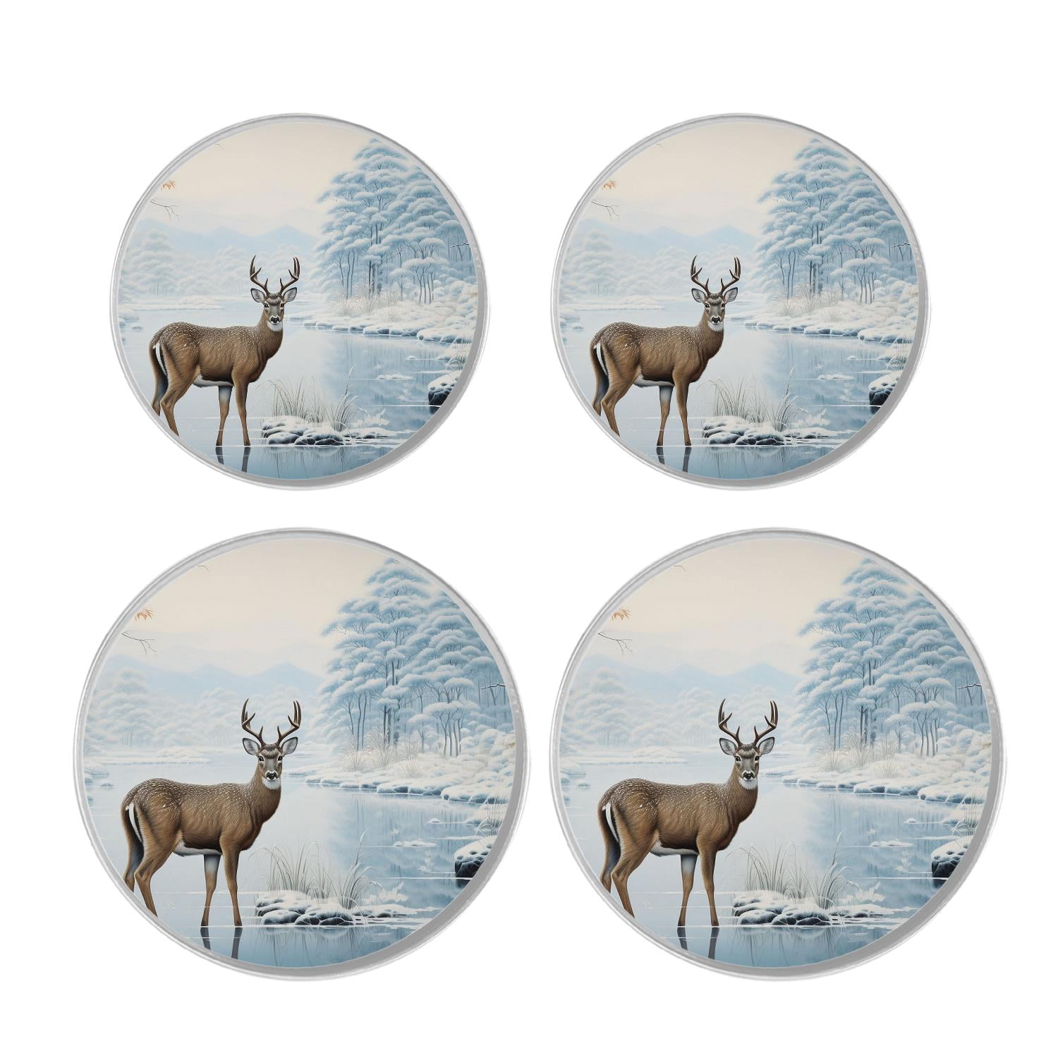 Decorative Stove Burner Covers 4 Pcs Metal Gas Stove Burner Cover 8Inch ...