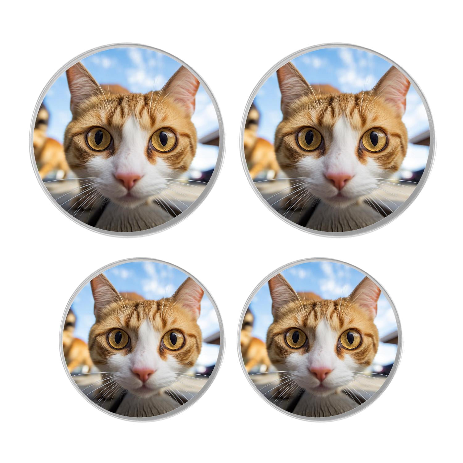 Decorative Stove Burner Covers 4 Pcs Metal Round Stove Burner Covers ...
