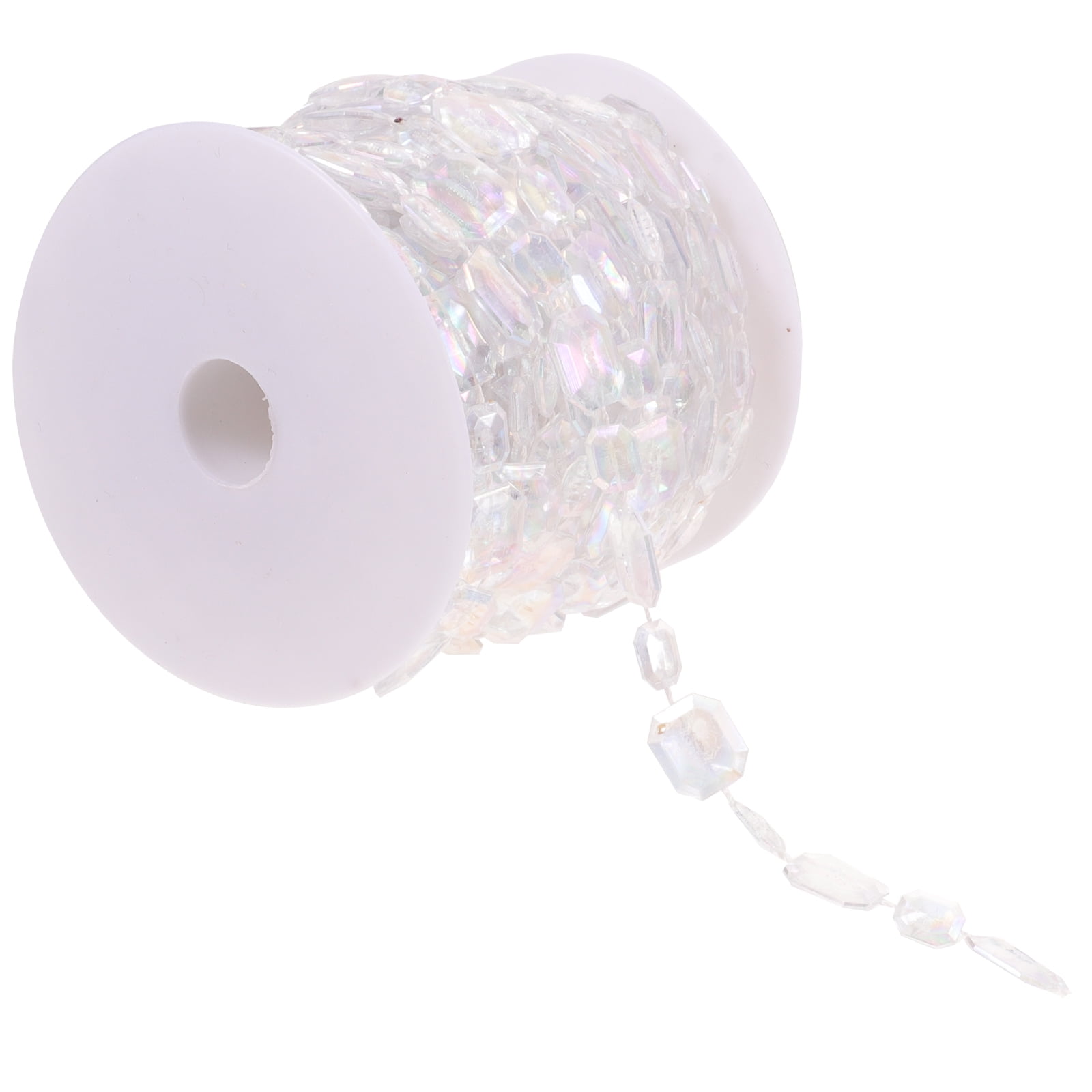 CHICHUMID Bead String White 1 Roll For Diy Crafts 11.8In - Walmart.com