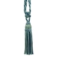 Decorative Tassel Tieback, Tassel Length 8" (20cm), 35" Spread (88.5cm ...