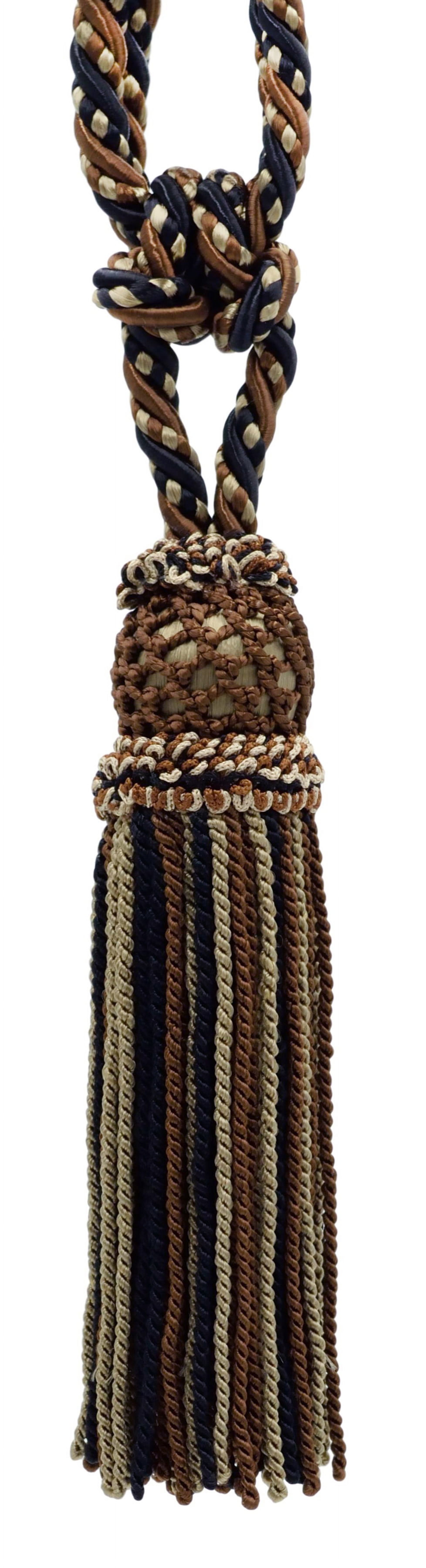 Decorative Tassel Tieback, Tassel Length 8" (20cm), 35" Spread (88.5cm ...