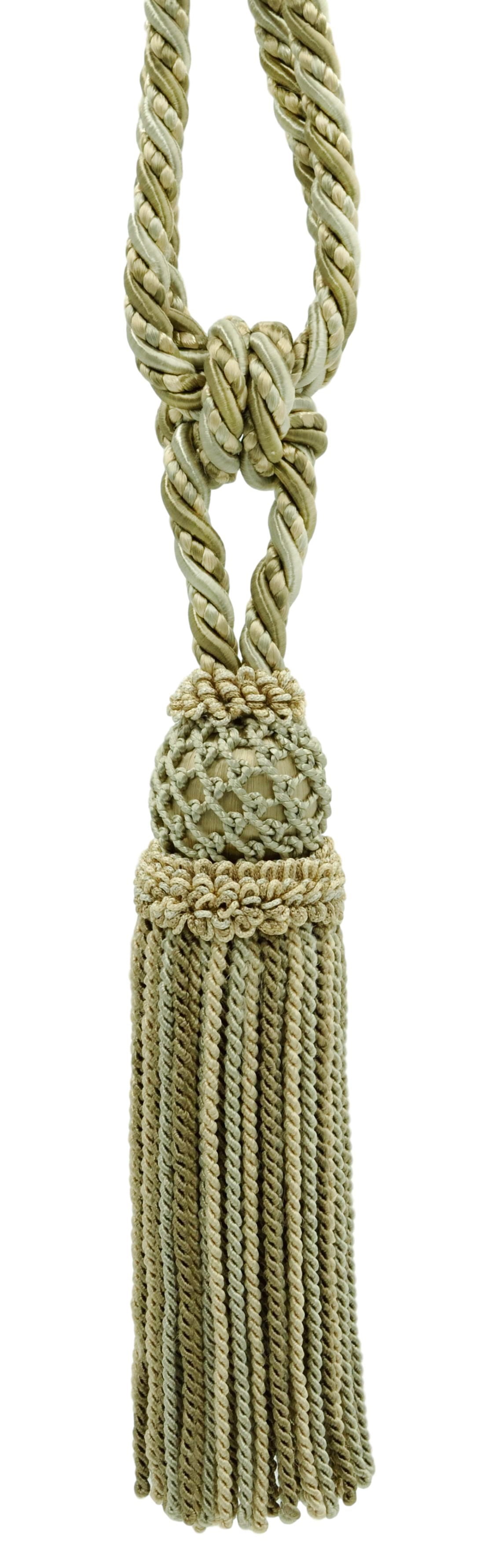 Decorative Tassel Tieback, Tassel Length 8" (20cm), 35" Spread (88.5cm ...