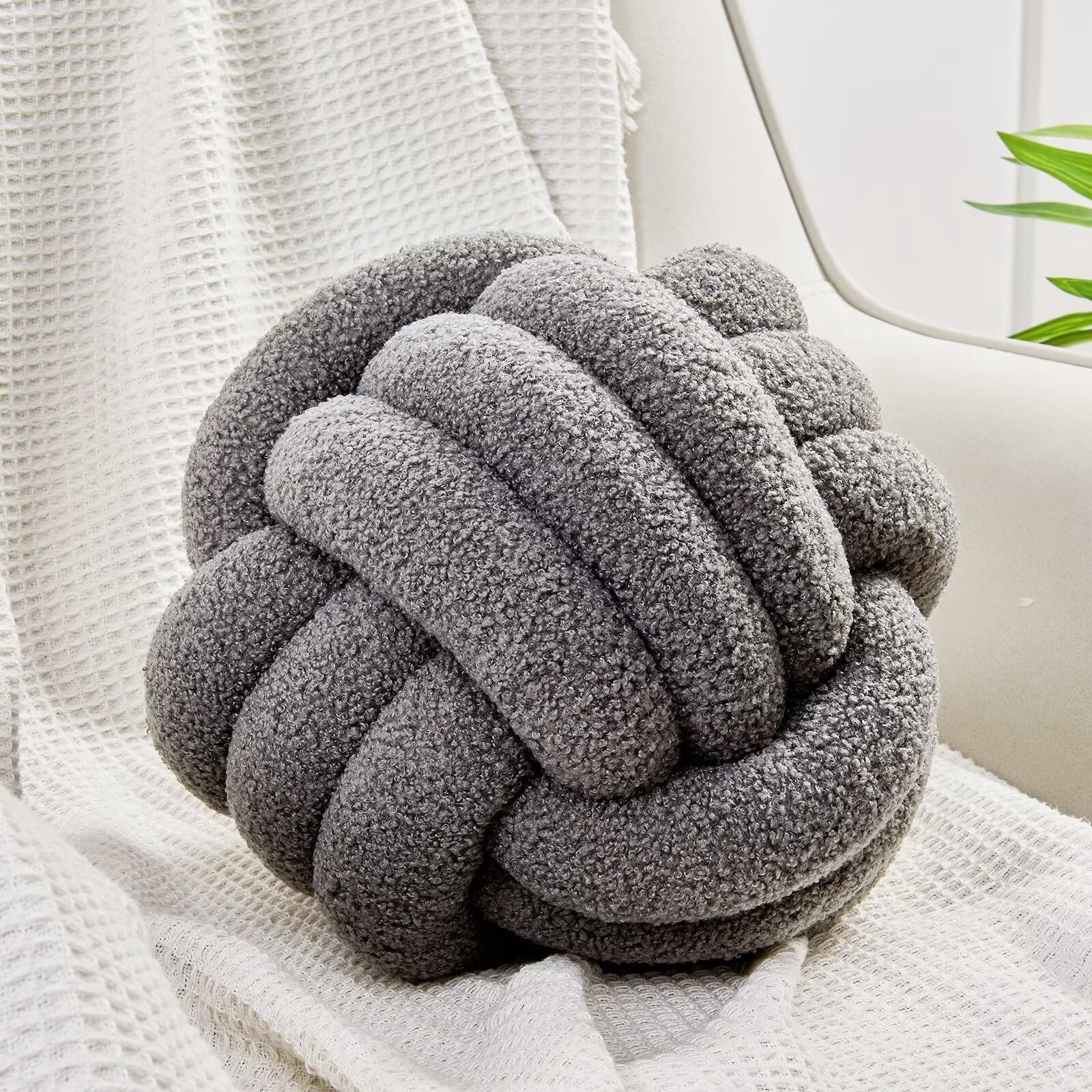 Decorative Throw Knot Pillow Ball for Home Chair Sofa Couch Bed ...