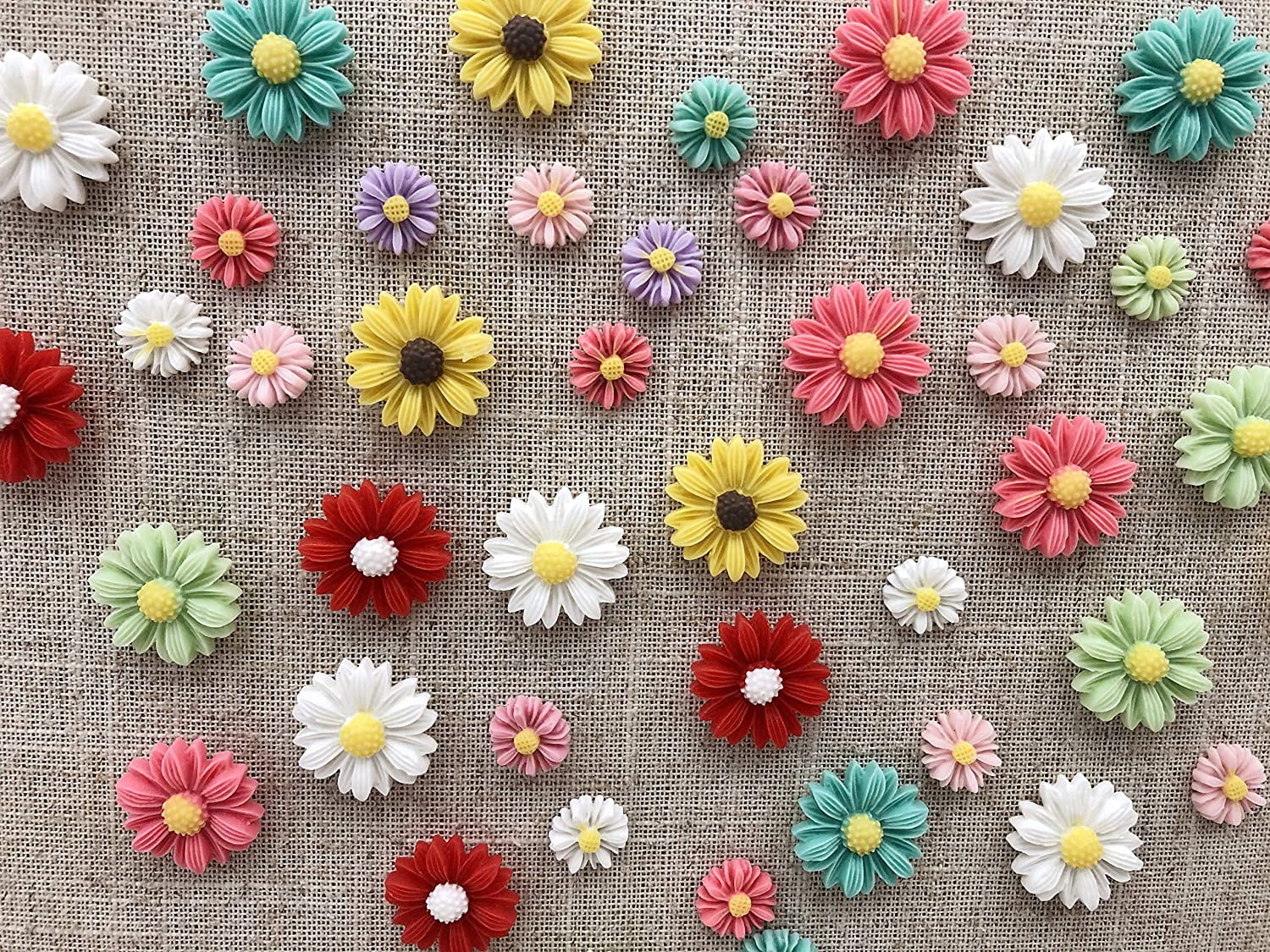 Decorative Thumb Tacks 24 Pcs Colorful Cute Pushpins for CorkBoard ...
