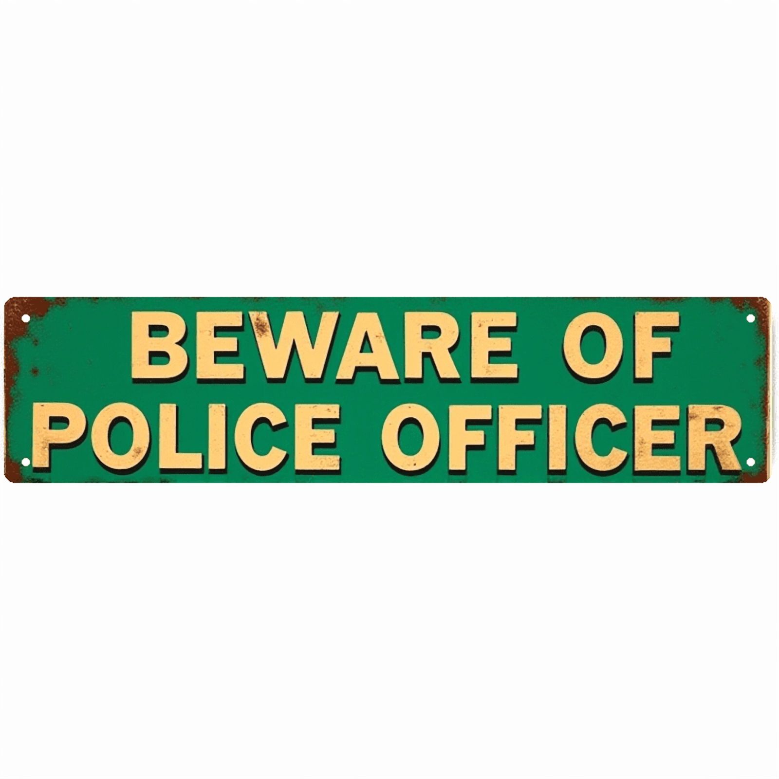 Decorative Tin Sign - 16*4 Inch "BEWARE OF ME SARCASTIC" Funny Design ...