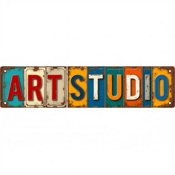 Decorative Tin Sign 16x4 Inch Candycorn Design - Great for Halloween ...