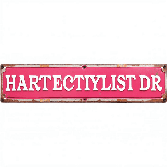 Decorative Tin Sign 16x4 Inch Hartectiylist Dr Design - Great for Salon ...
