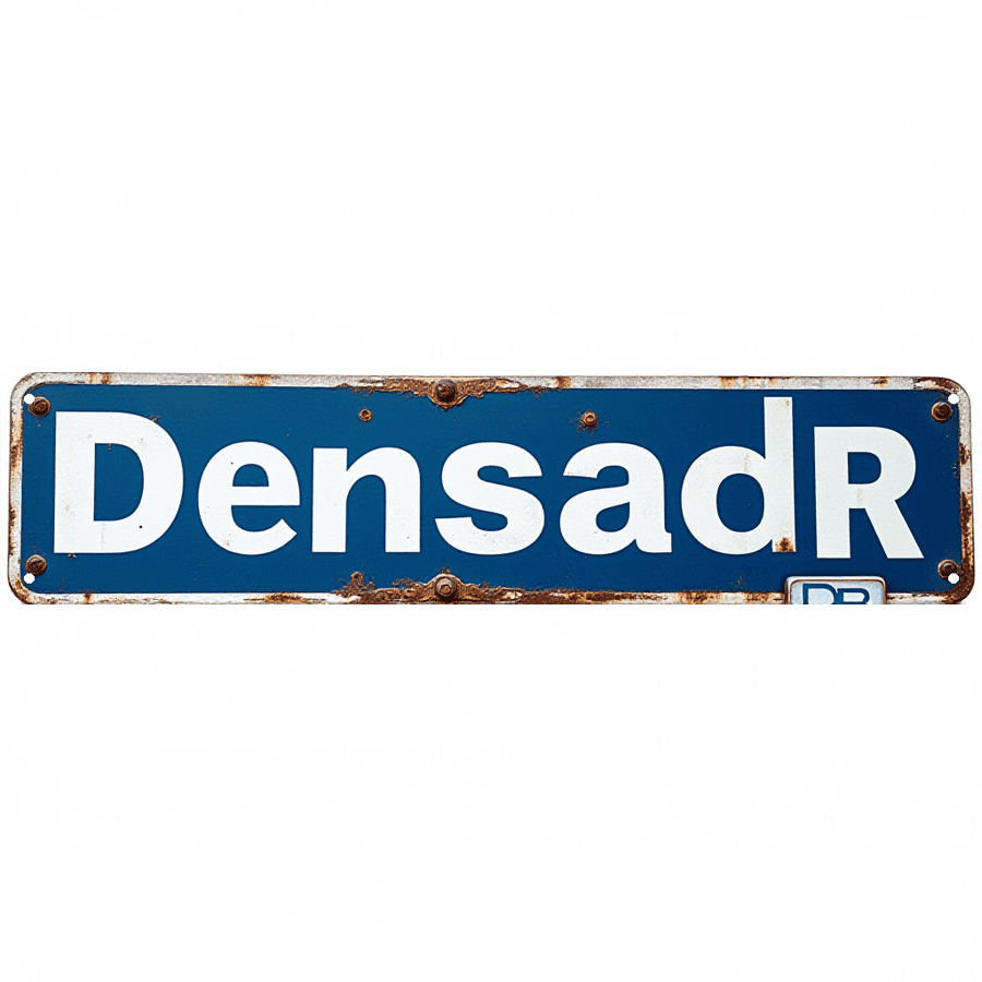 Decorative Tin Signs 16*4 Inches Densa Dr. Street Sign Style for ...