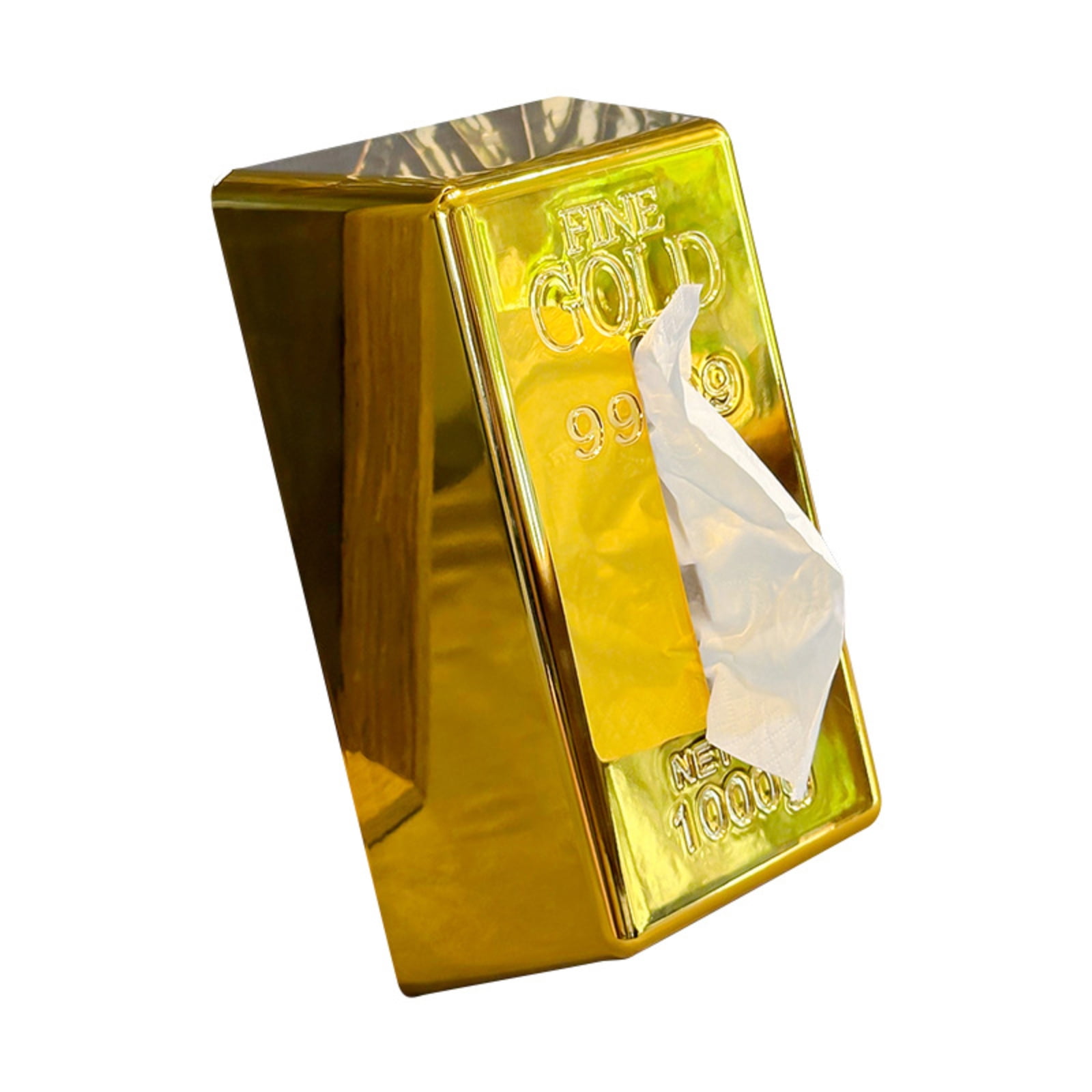 Decorative Tissue Box Holder, Modern Desktop Paper Napkin Dispenser ...
