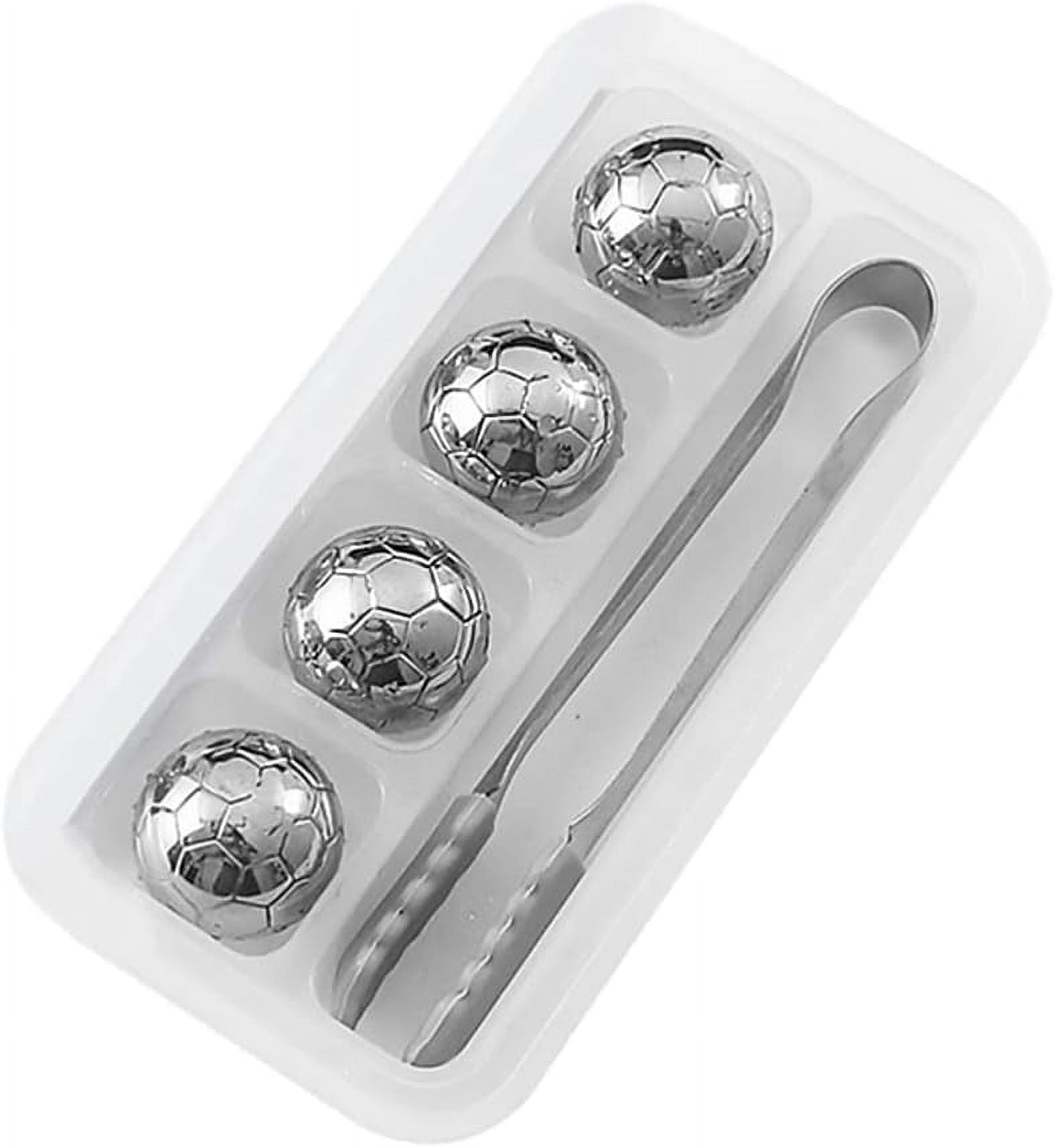 Decorative Tray Beverage Chiller 1 Set of Stainless Steel Ice Cube ...