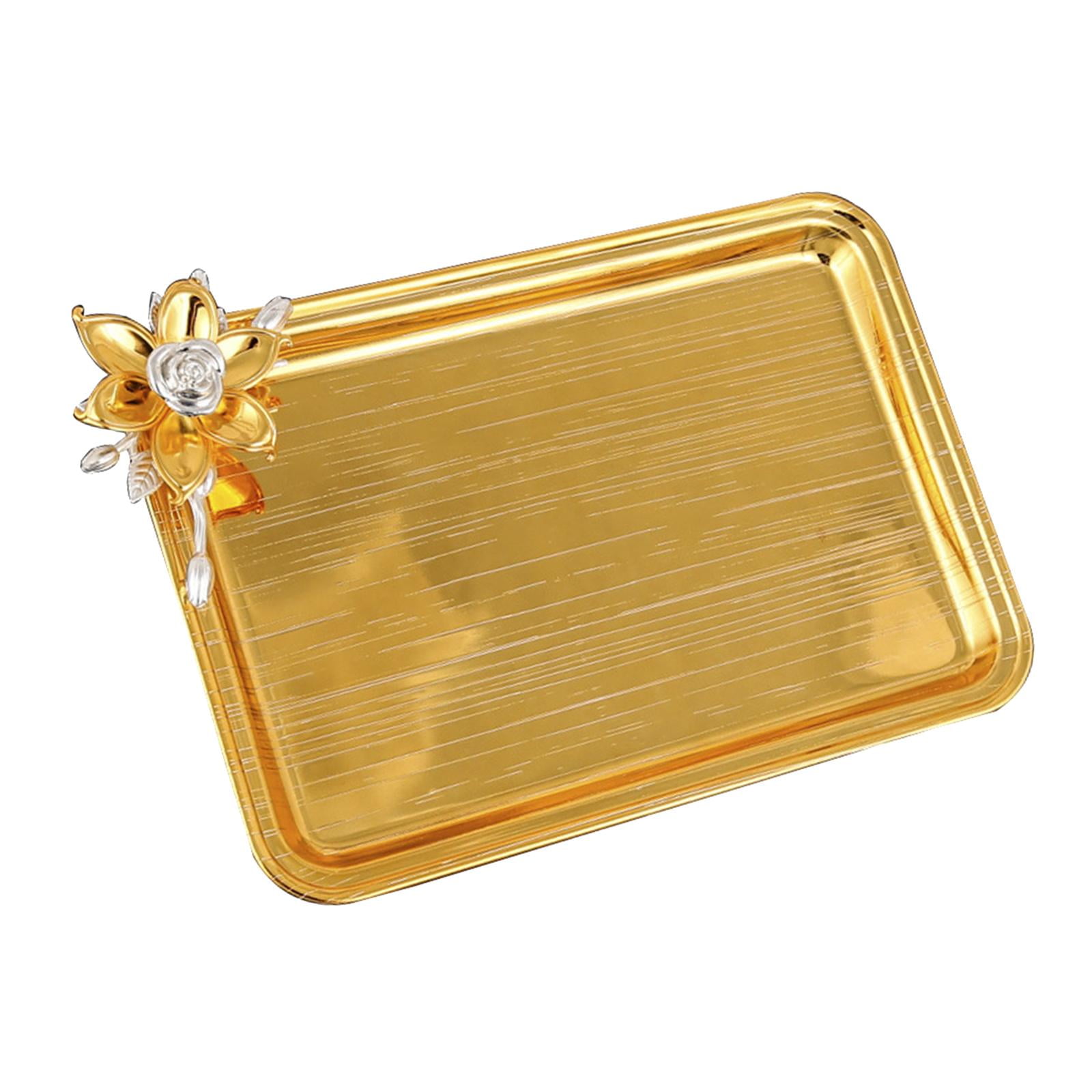 Decorative Tray Table Centerpiece Cake Dessert Tray for Bar Living Room ...