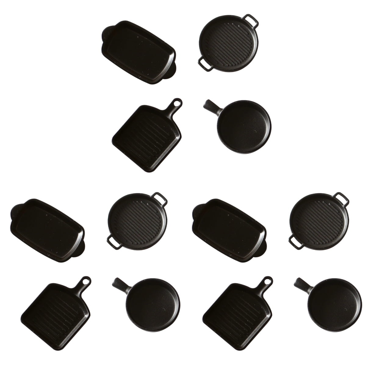 Decorative Trays DIY 12 Pcs Mini Baking Dish Kitchen Utensils Toy ...