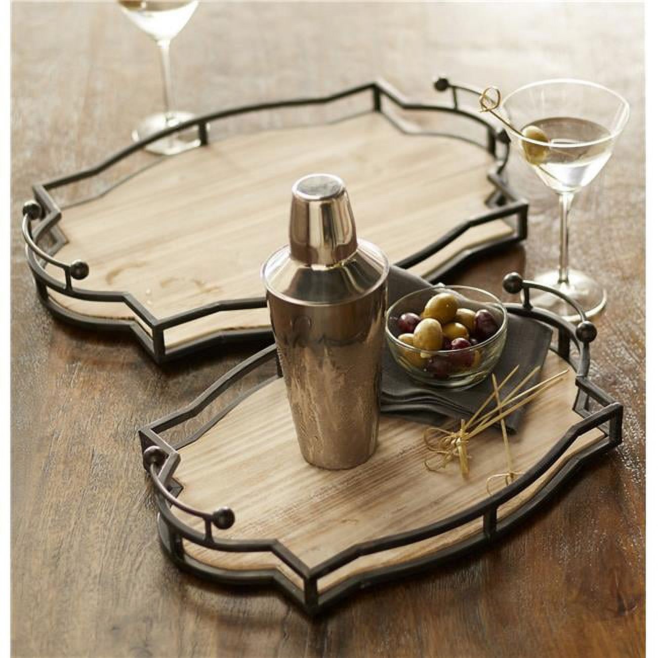 Decorative Trays - Set of 2 - Walmart.com