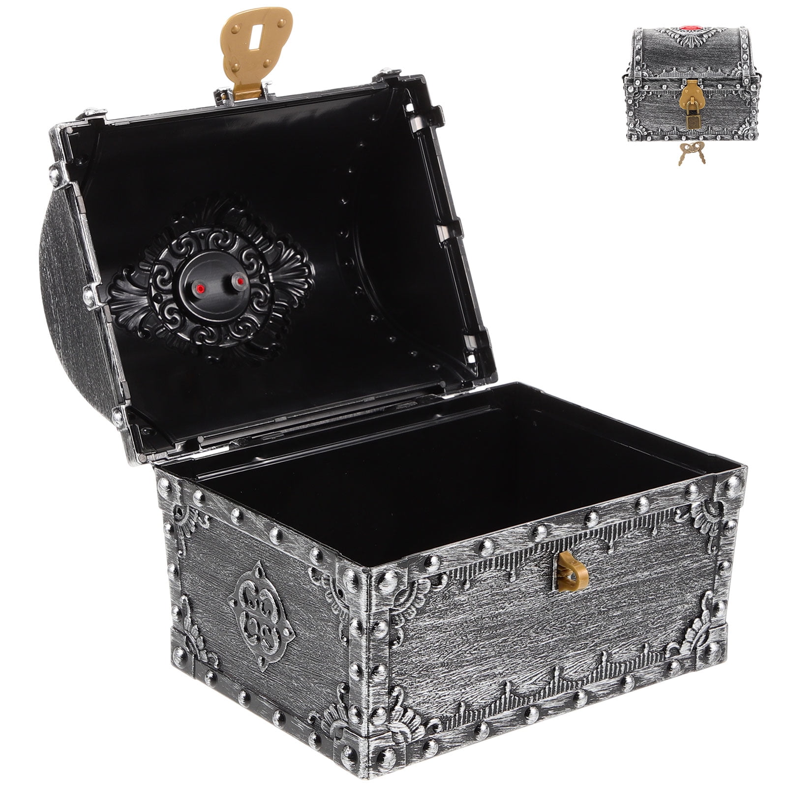 Decorative Treasure Chest Vintage Treasure Box Pirate Chest Small ...