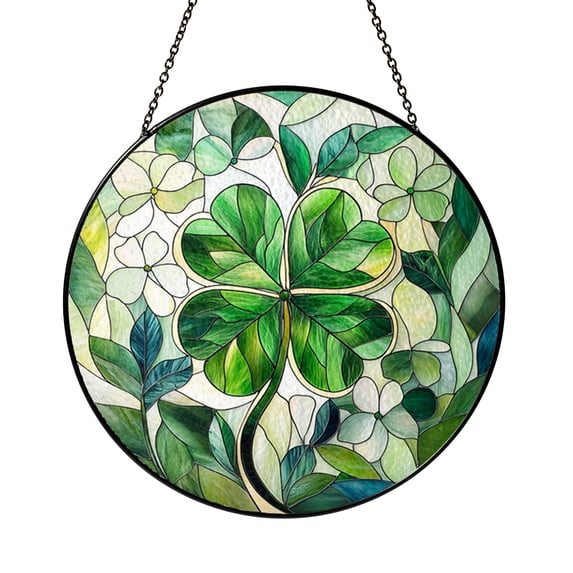 Decorative Tree and Leaves Glass Suncatcher – Window Hanging - Walmart.com