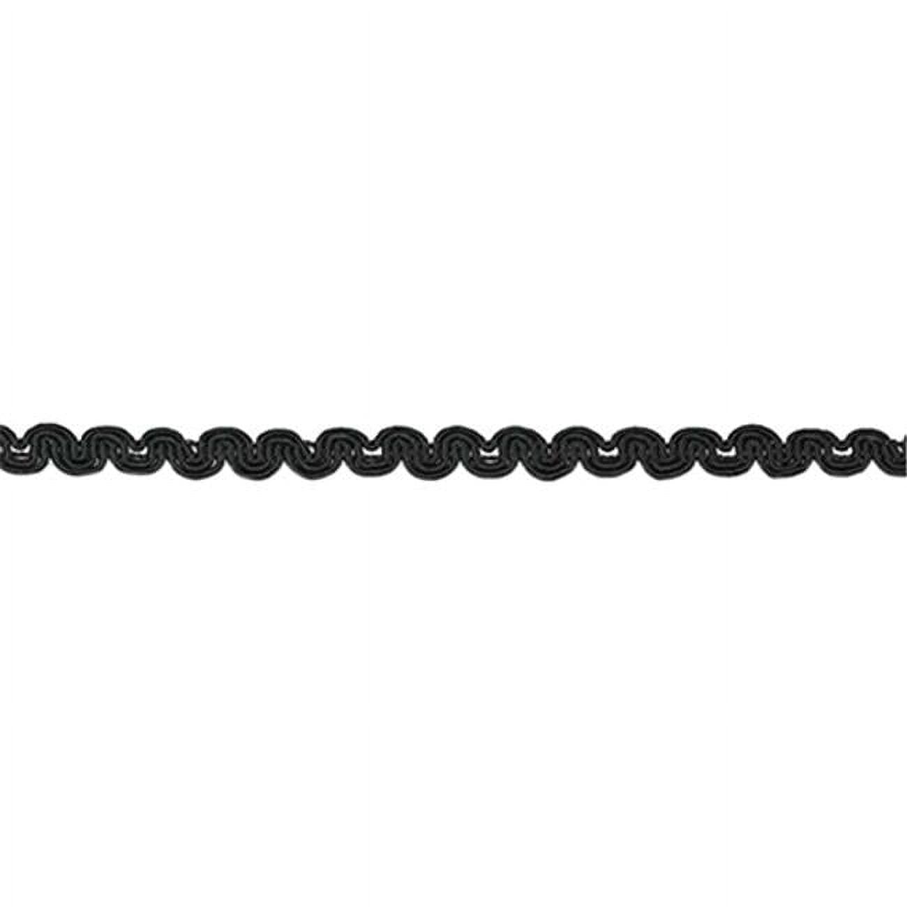 Decorative Trimmings 02524-002 Scroll Gimp Trim, Black - Walmart.com